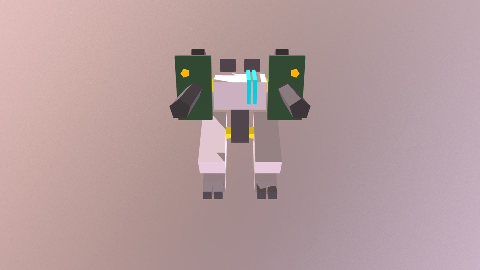 Player Mega Cannon - 3D model by Cade_Walsh [75932b9] - Sketchfab