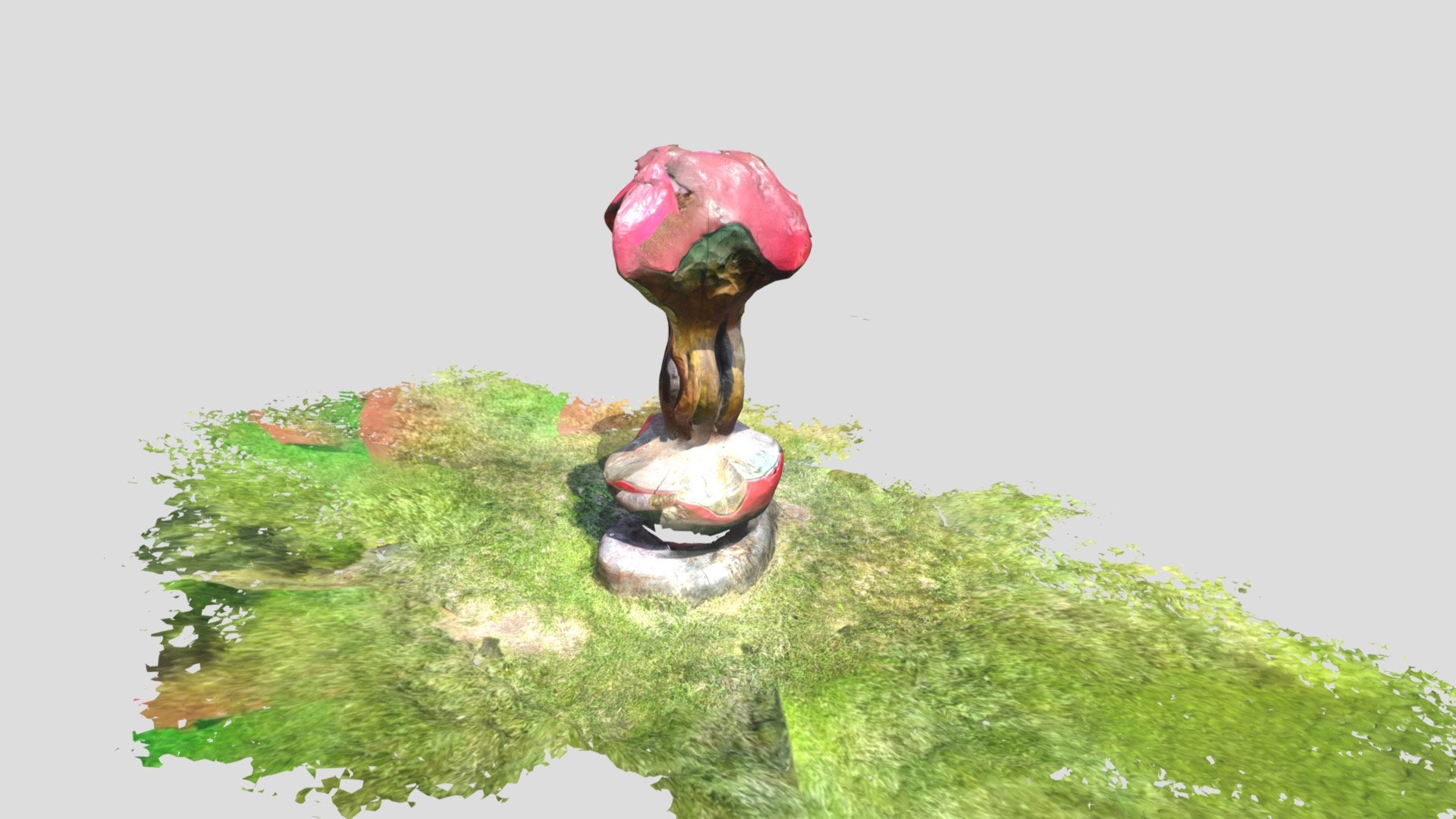 St. Andrews Apple Core Garden Sculpture - 3D model by modelar.ai ...