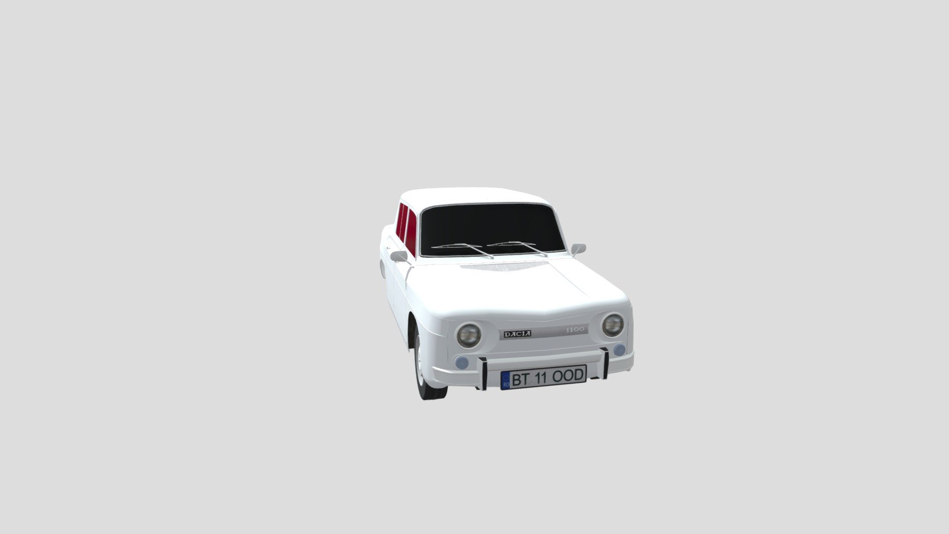 Dacia 1100 - Download Free 3D model by Fratzica (@vasilebetivu62 ...