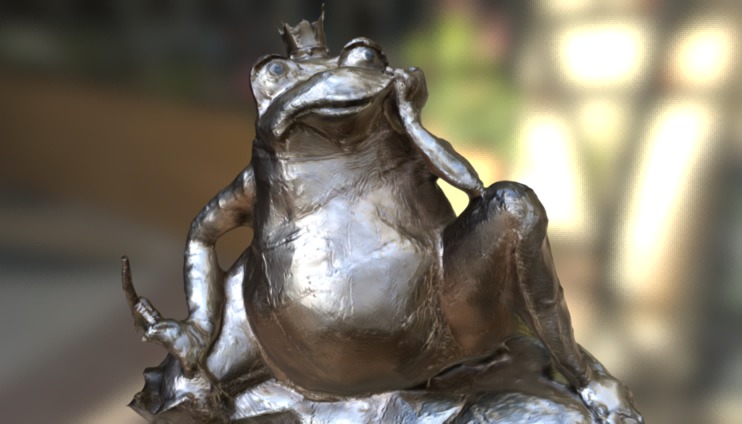 Iron toad [3d scan] - 3D model by Nitozzz [7594604] - Sketchfab