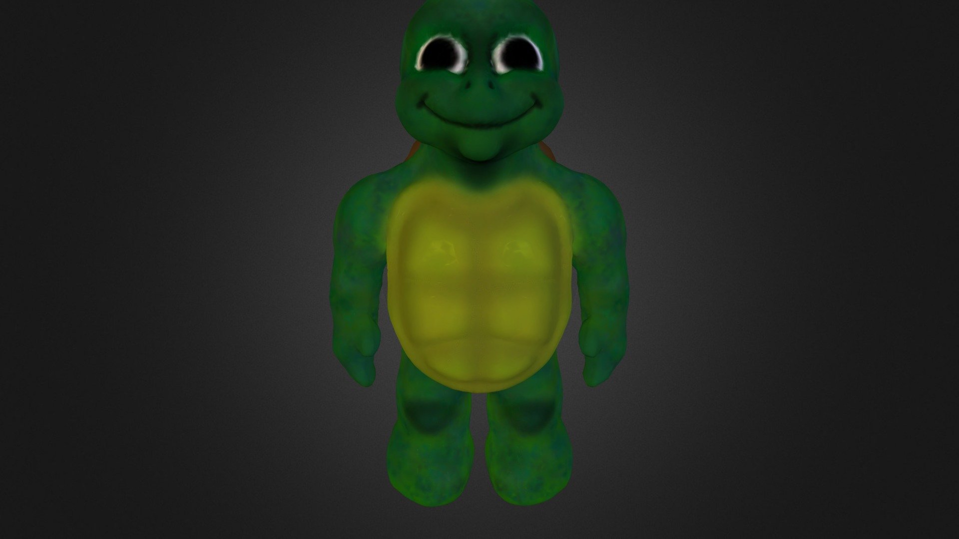 Cartoon Turtle - 3D model by burningmoon5017 [7595e01] - Sketchfab