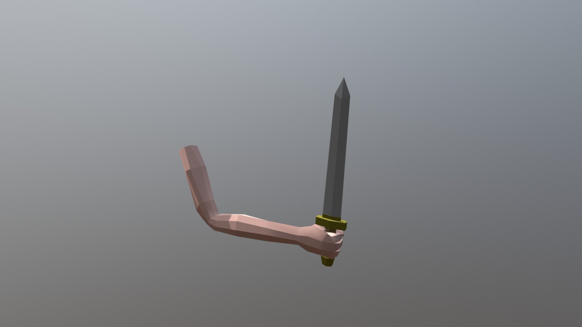 Sword Hand - 3D model by fenlig [759702f] - Sketchfab