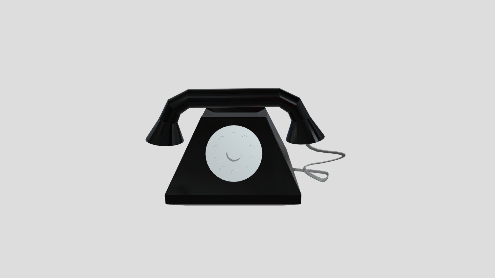 Telefono Retro - 3D model by ianituaalbe [7597a1b] - Sketchfab