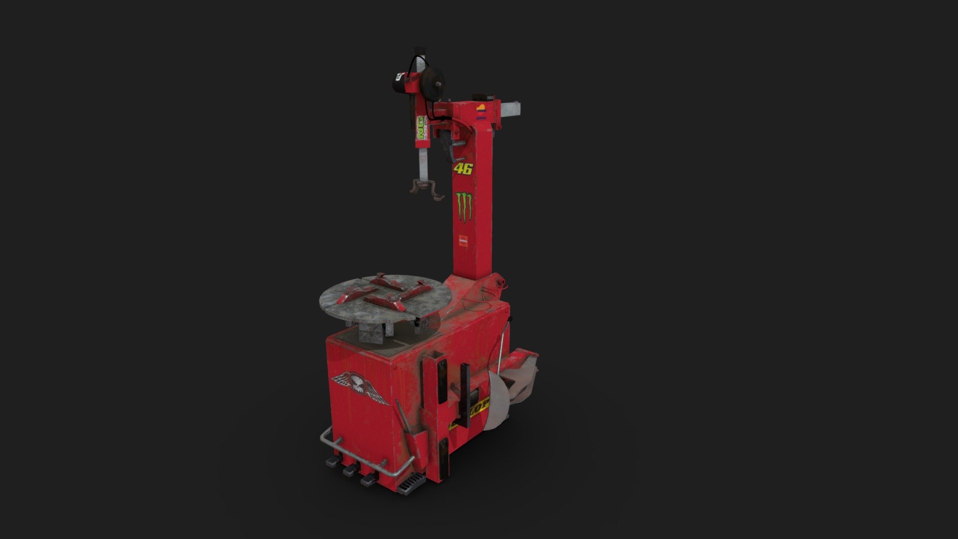 Machine1_v1 - 3D model by Jonathan Aivdar (@jonavidar) [75989be ...