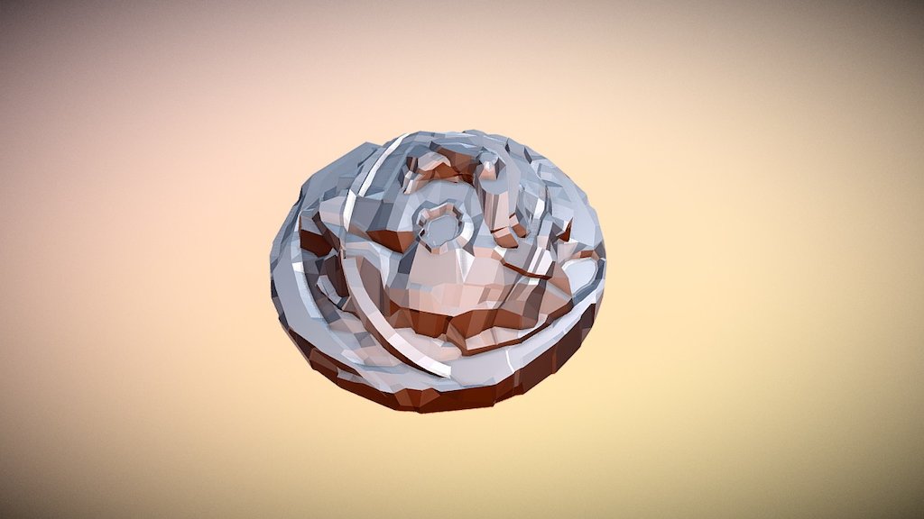 Low Poly Mountain Top (version 6) - 3D model by mhulse [759937d ...