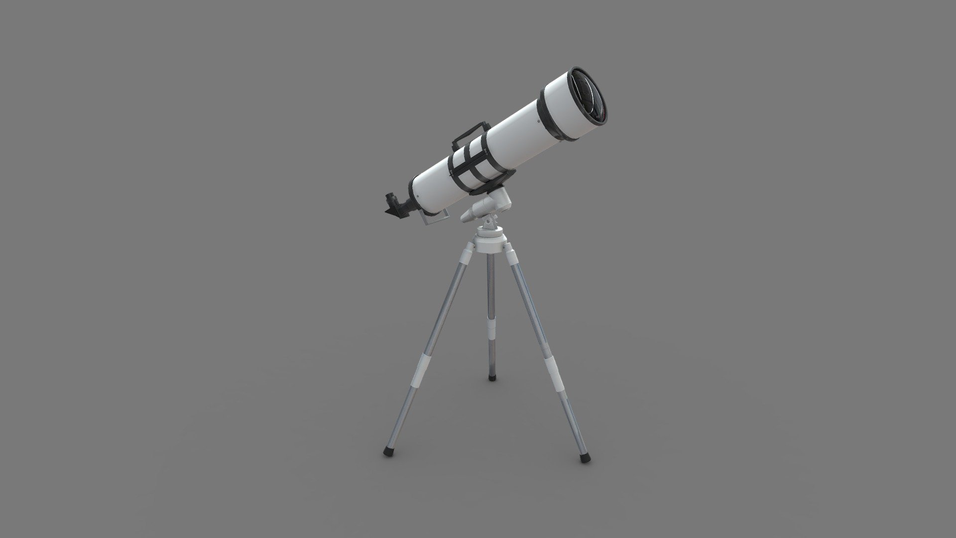 Cartoon Telescope - Buy Royalty Free 3D model by 3D Figures (@3DFigures ...