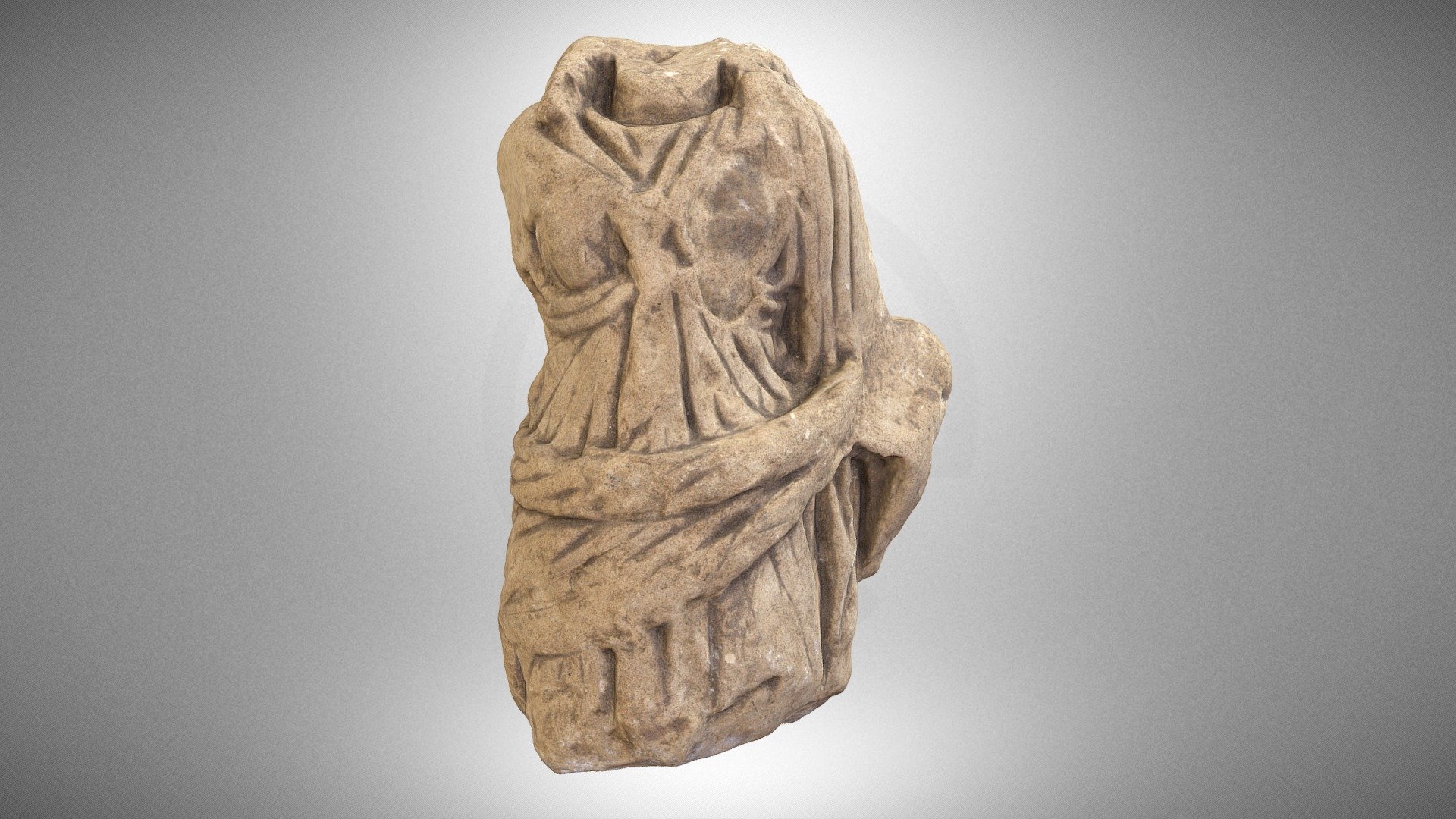 Figurine of Isis in a robe with a tit knot - Download Free 3D model by ...