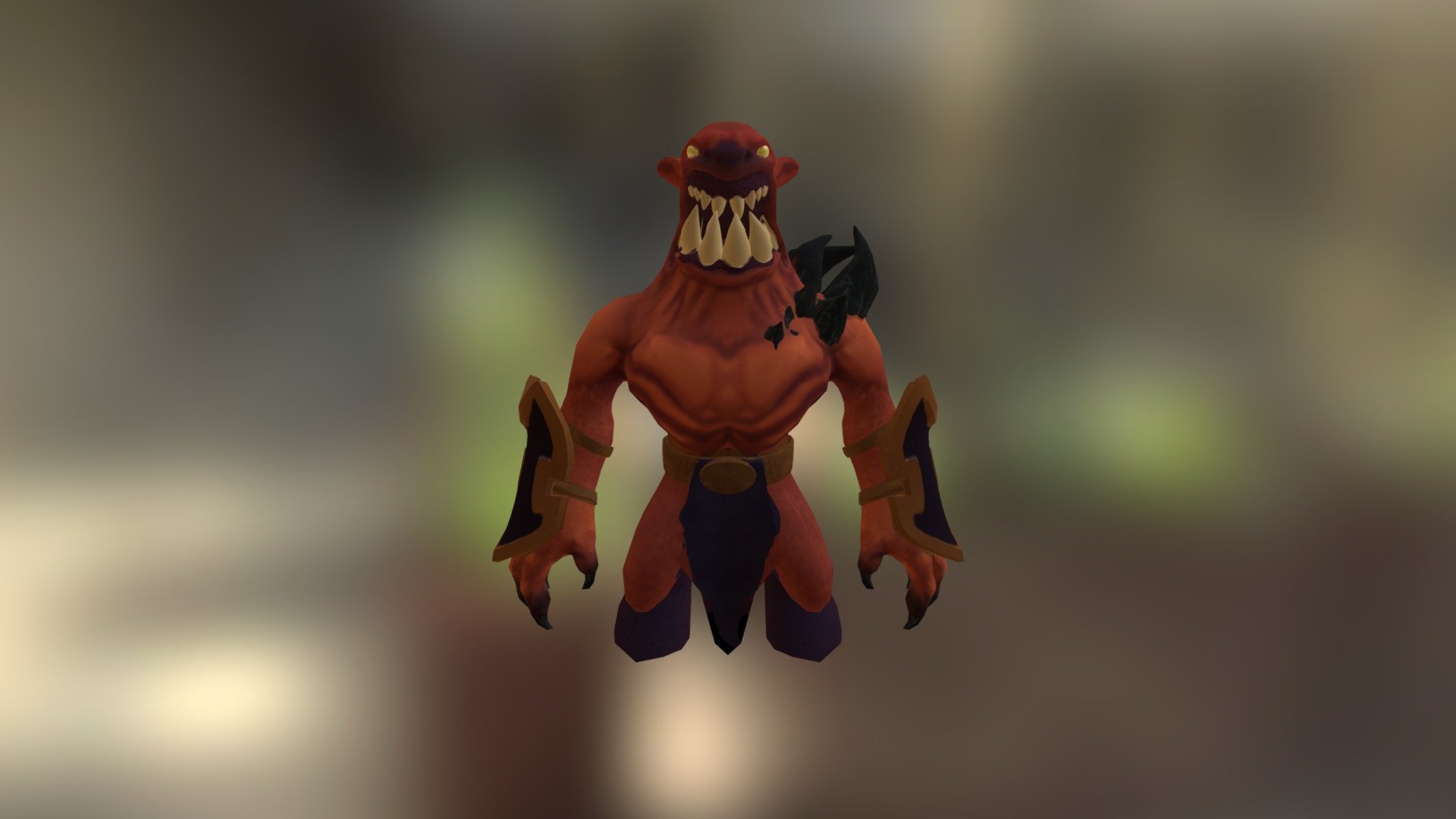 Lesser Demon - 3D model by z_straley [759d076] - Sketchfab