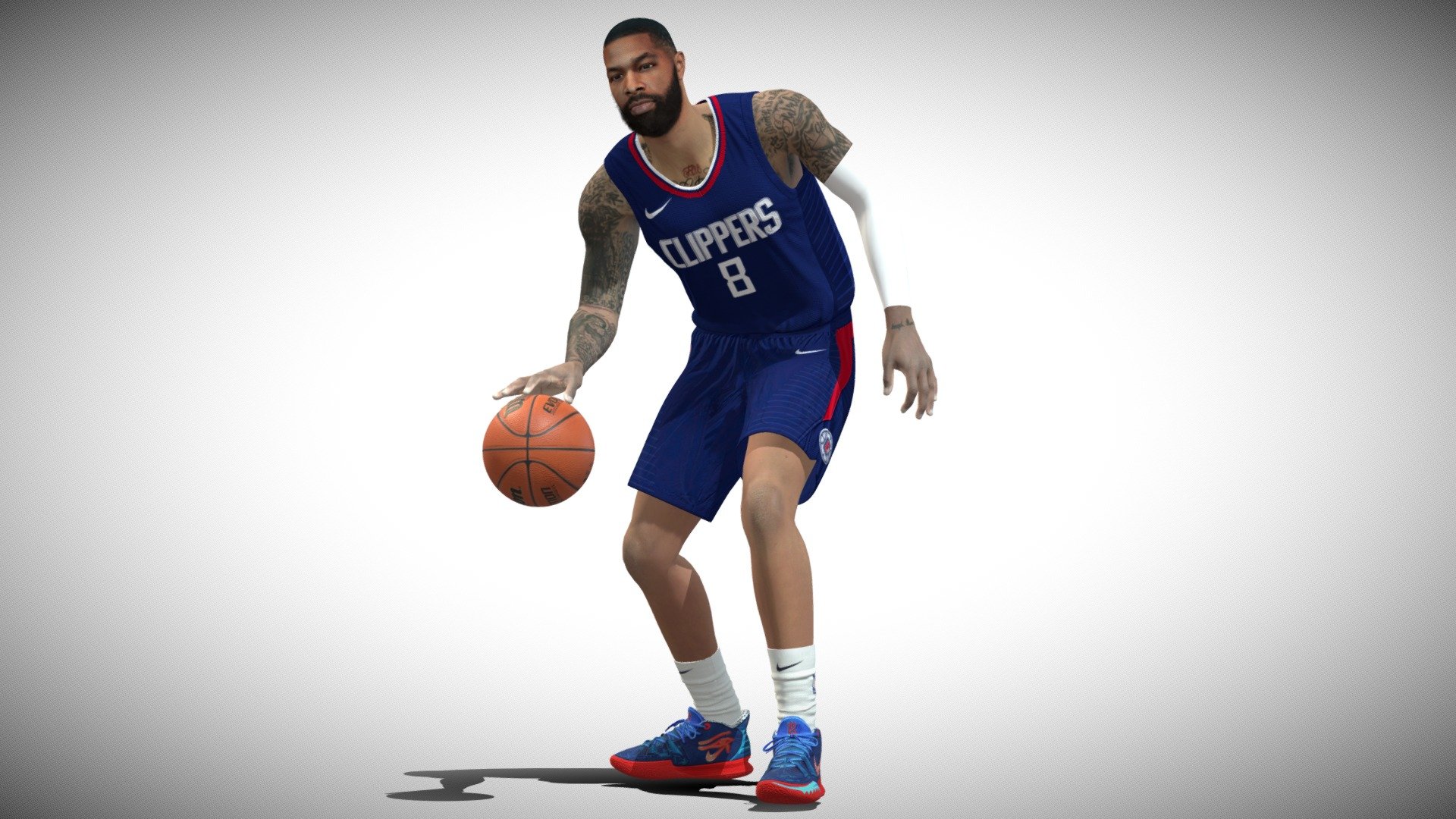 3D Rigged Marcus Morris NBA - 3D model by NBA basketball player ...