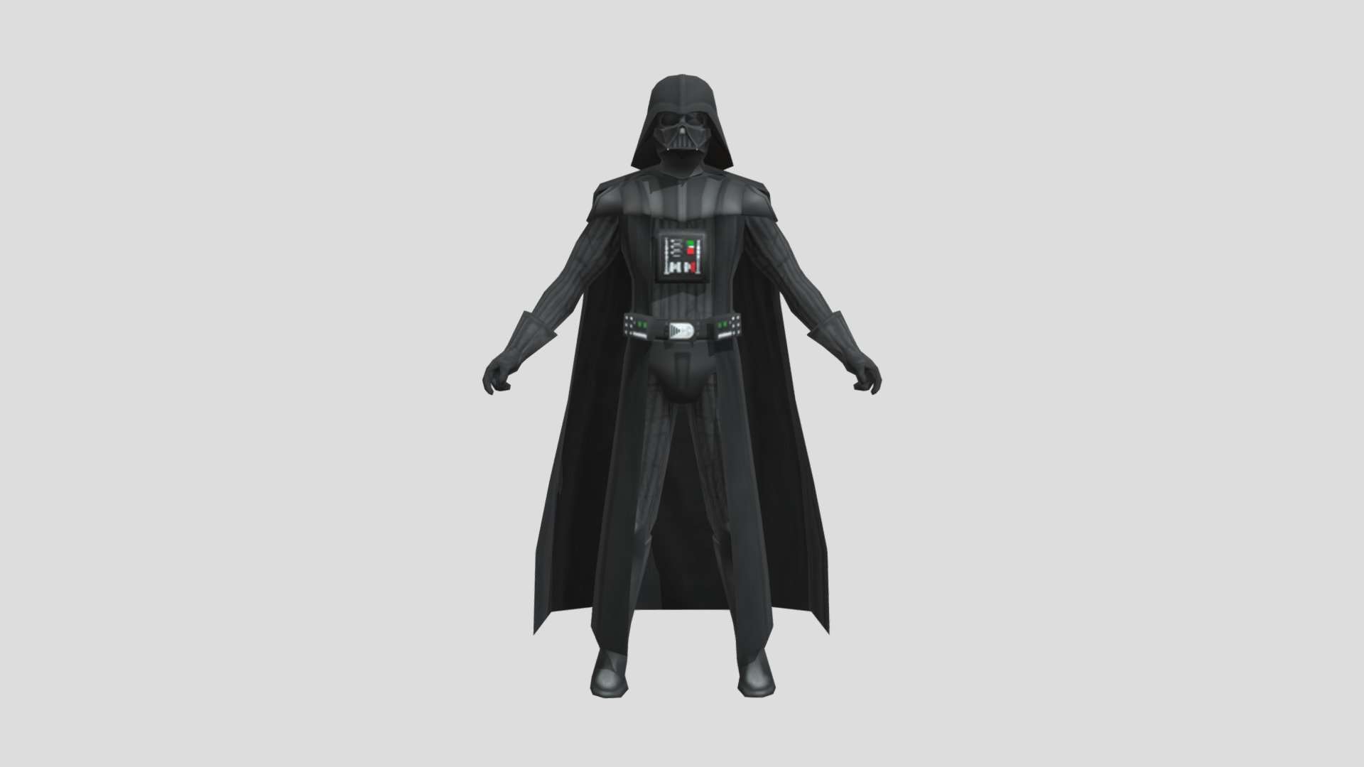 Darth Vader (SWBII 2005) - Download Free 3D model by LombaxLover2K ...