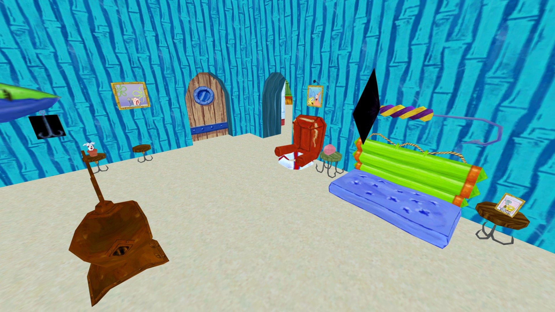 SpongeBobs House Bfbb (GameCube) - Download Free 3D model by SMF Features Developed From Cheryl ...