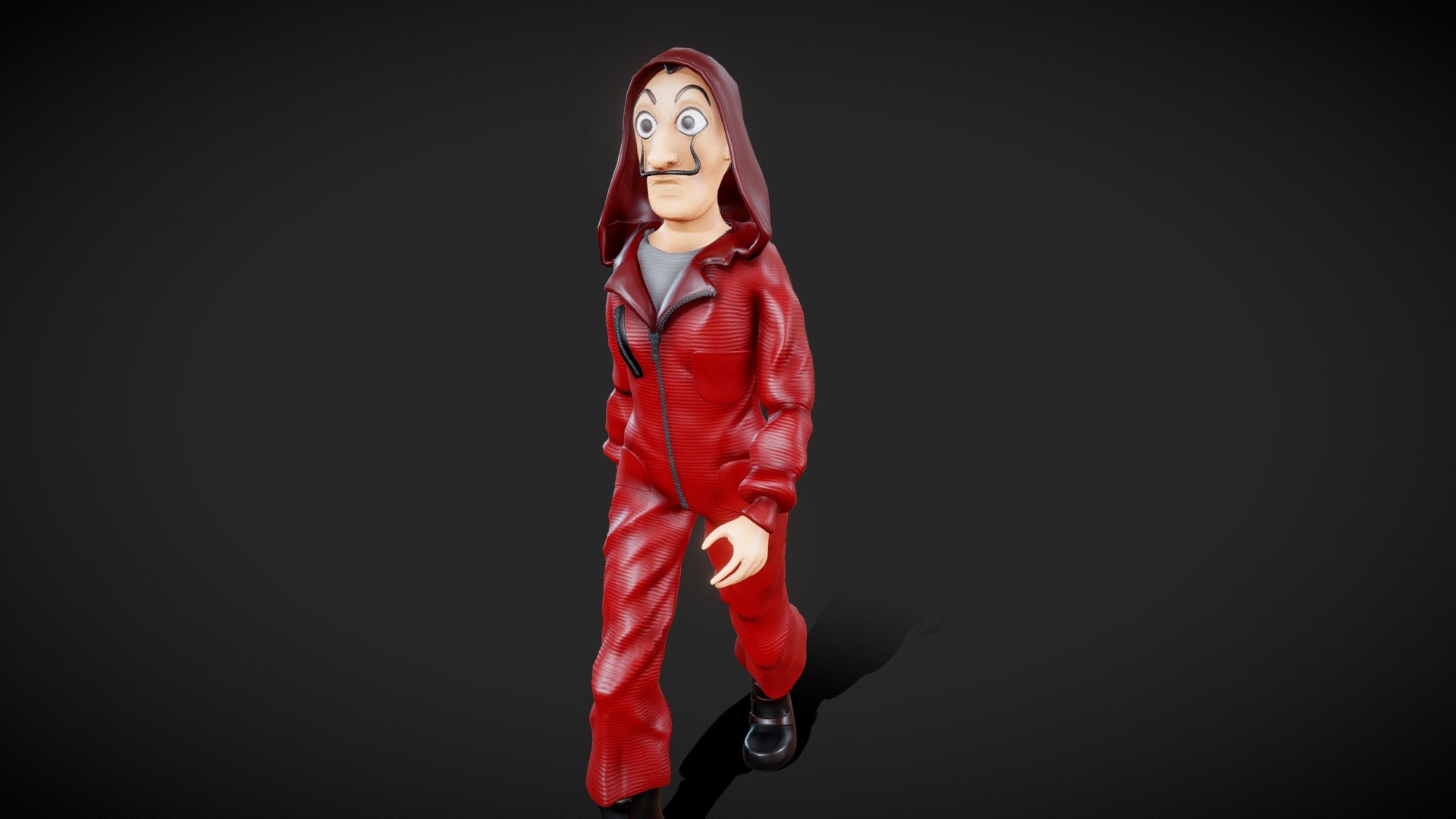 Money Heist - La casa de papel - 3D model by 3Dkero [75a1ef1] - Sketchfab