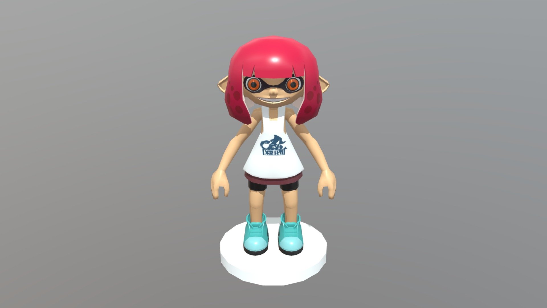 SplatoonChara - 3D model by Victorien Prevot (@VictorienPrevot ...