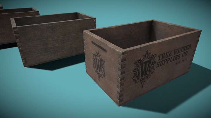 Shipping-box 3D models - Sketchfab