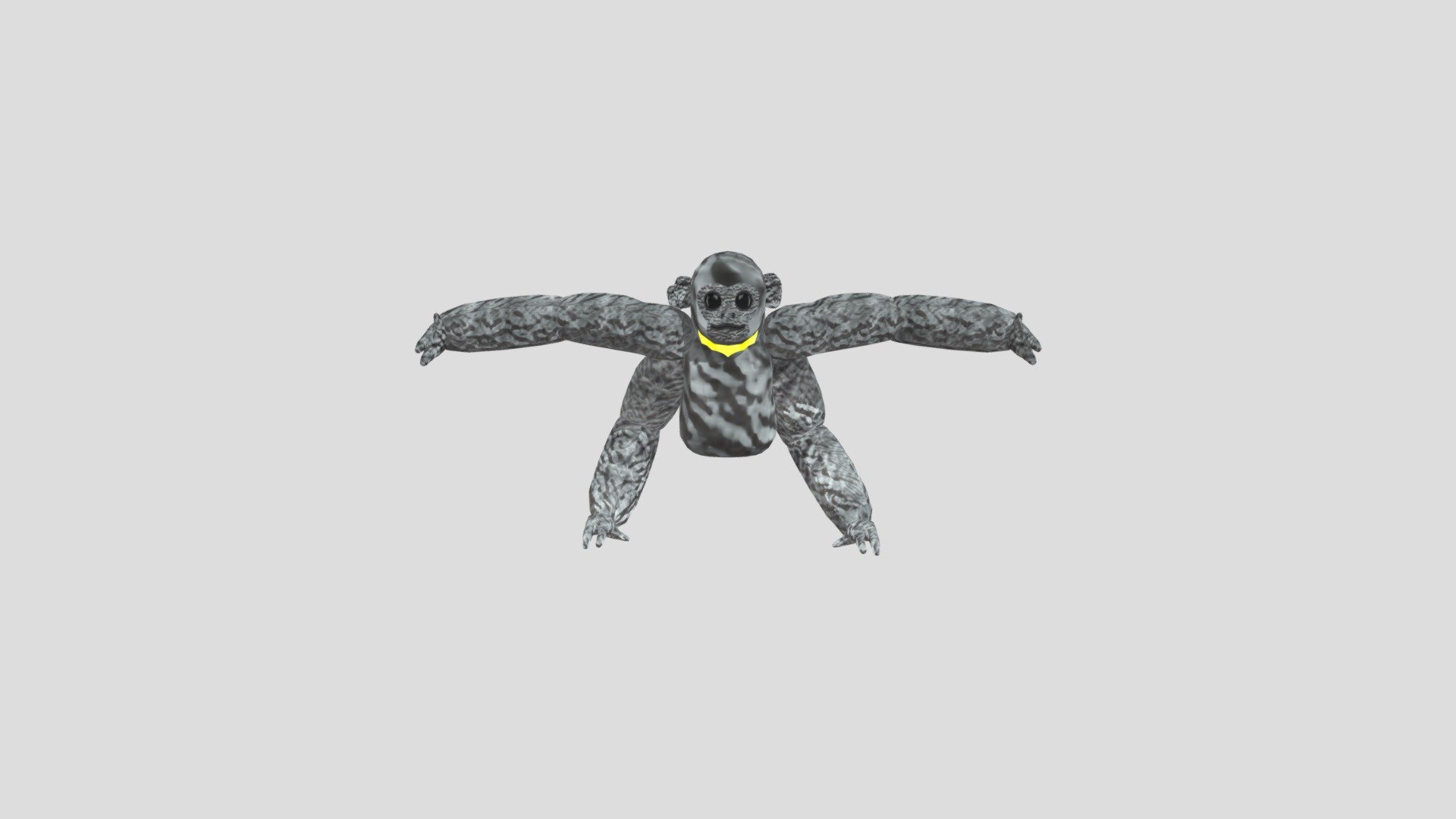 NVM THIS IS WHITE SCARY BABOON - Download Free 3D model by Lethal monks ...