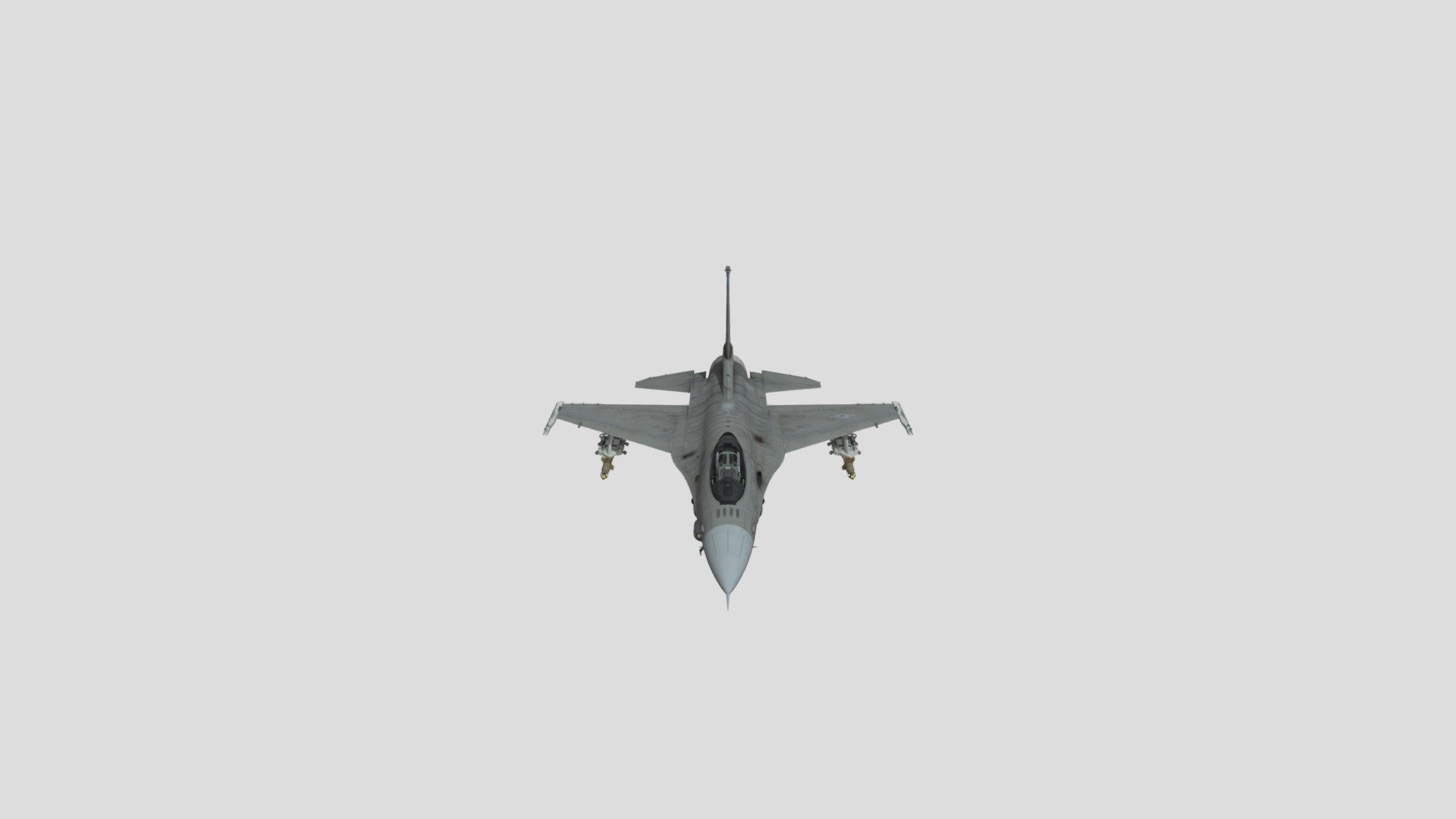 F-16C (Custom Payload) (War Thunder) - Download Free 3D model by KojfDiscord [75a5283] - Sketchfab