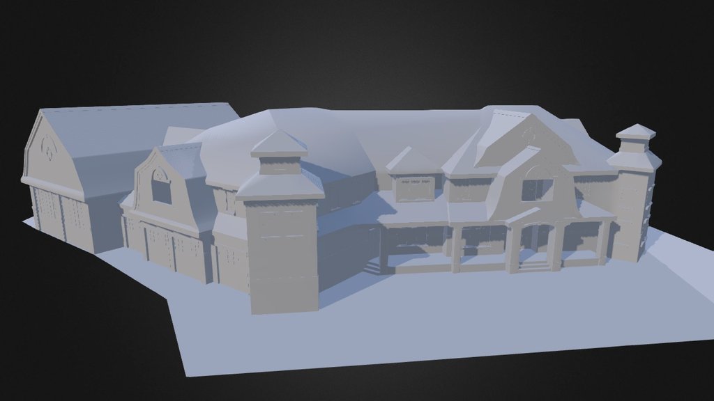 Tim Sabo House - 3D model by Imagine3D [75a58ec] - Sketchfab