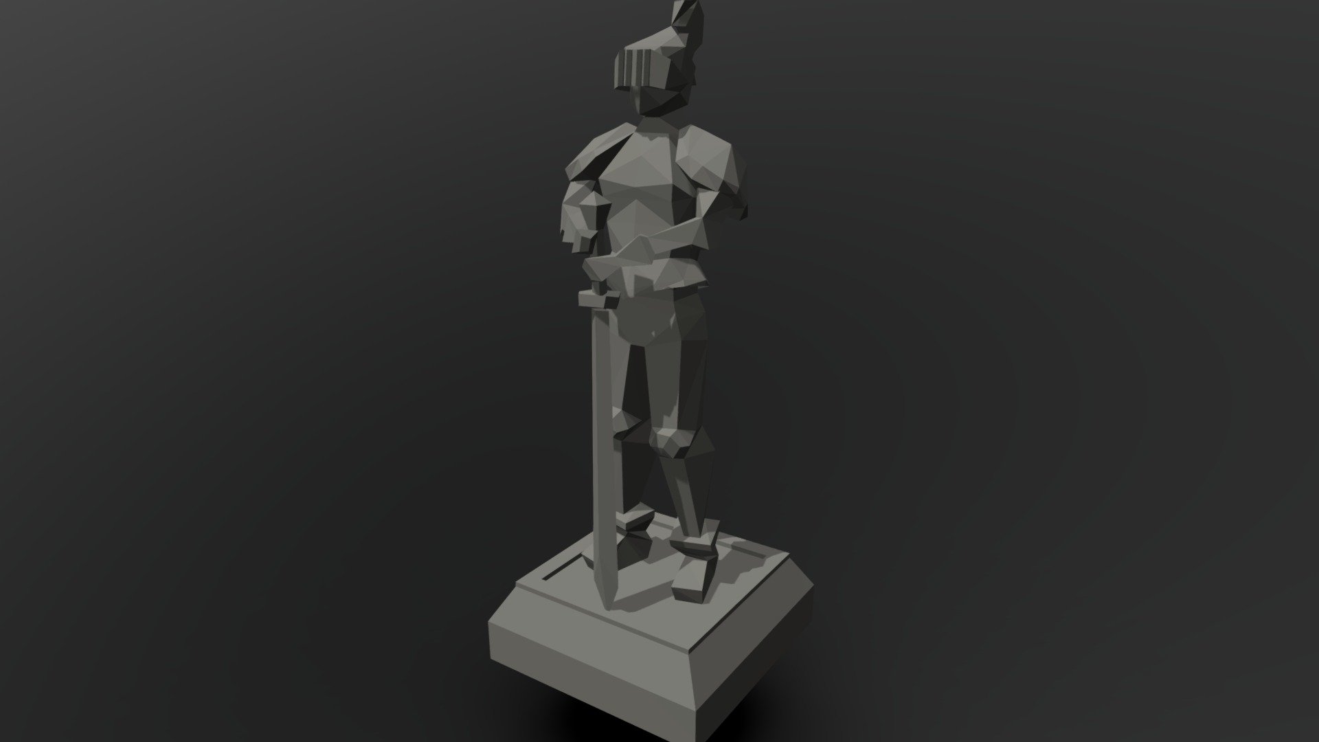 Knight Statue - Download Free 3D model by ddemon26 [75a676f] - Sketchfab