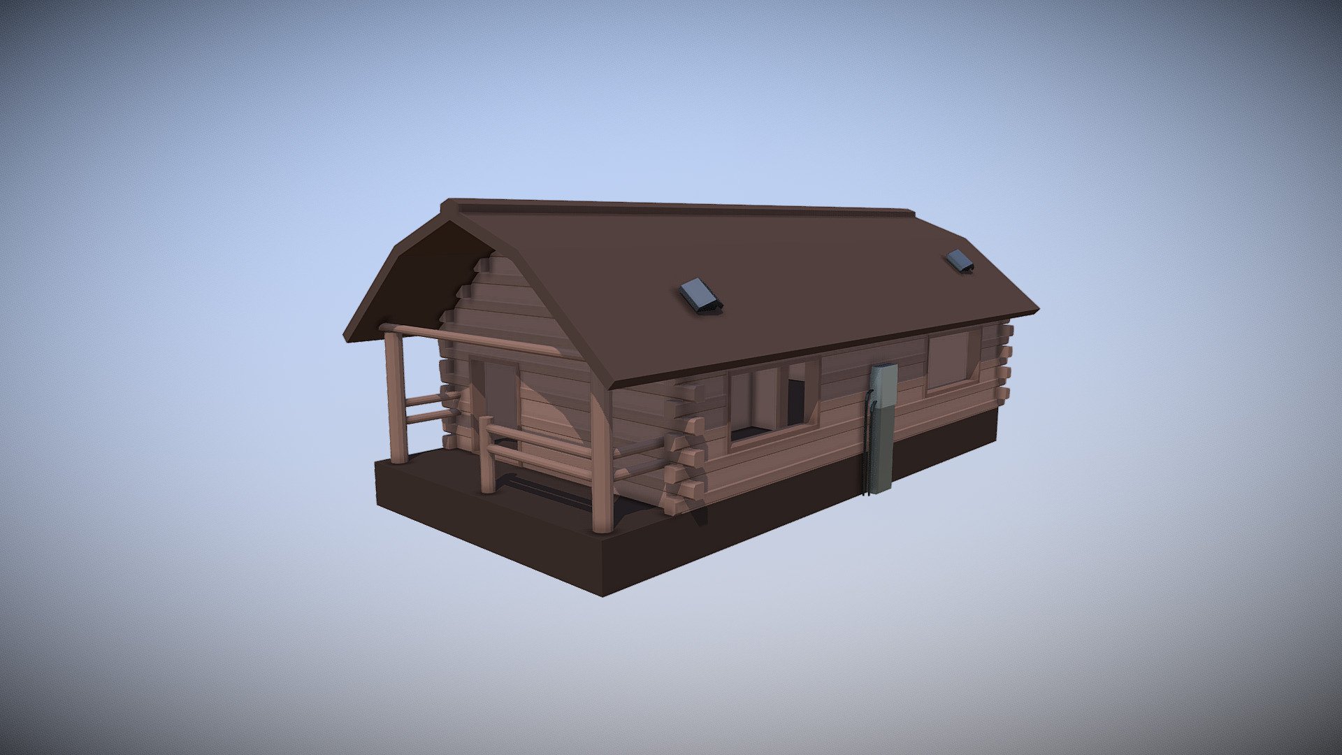 Hut 1 - CG - 3D model by fiffe [75a690d] - Sketchfab