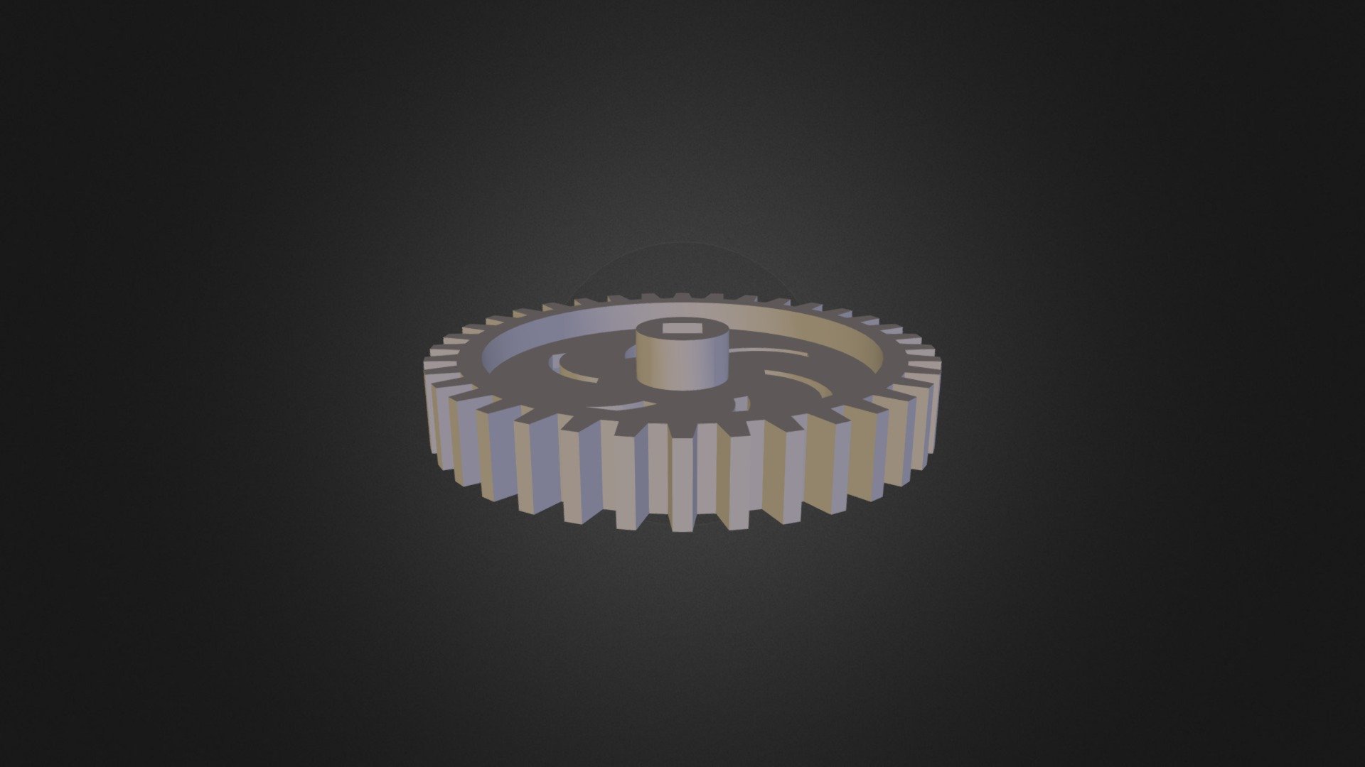 36 Tooth Gear - Download Free 3D model by sterling0228 [75a784e ...