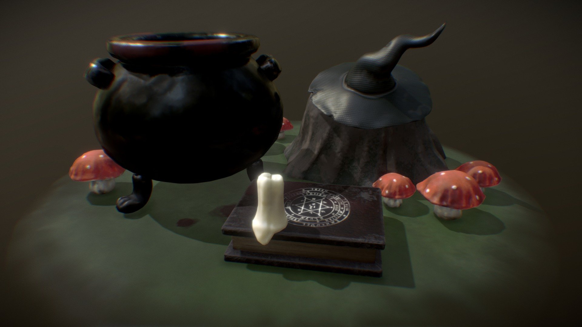 Witchcraft - 3D model by Wichper [75a8d4a] - Sketchfab