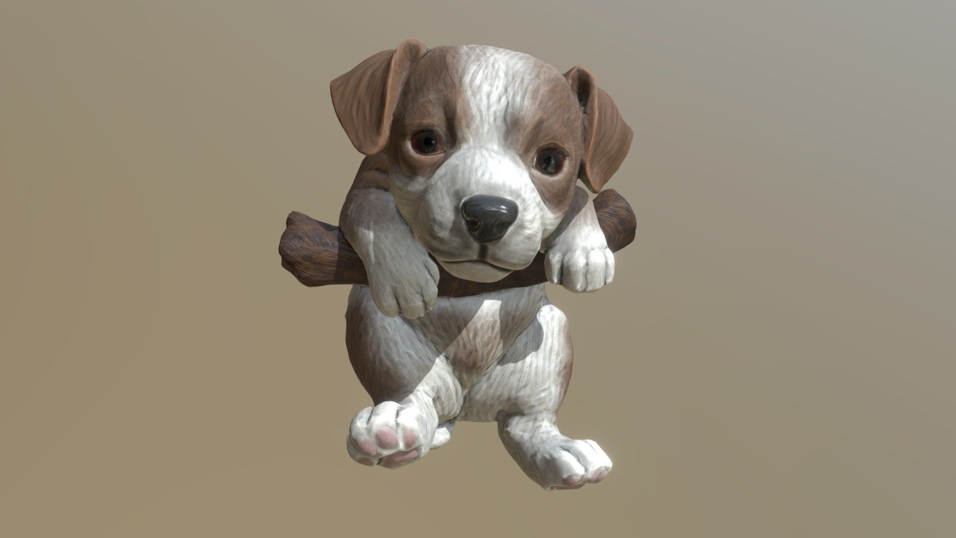 3D_scan - puppy #2 - Buy Royalty Free 3D model by digikstudio [75ab0bf ...