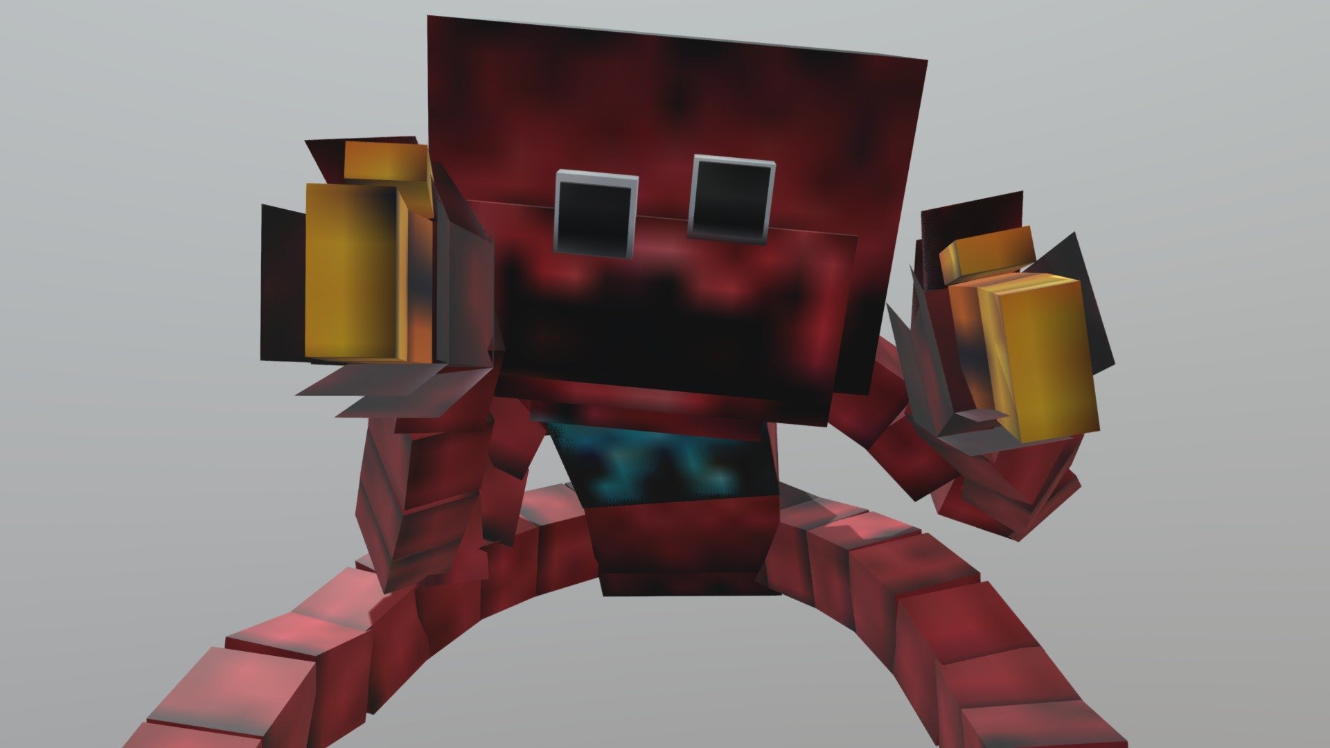 Mini Huggies Minecraft Jumpscare - Download Free 3D model by ...