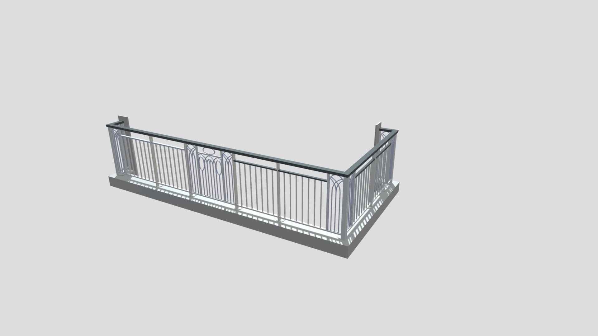 Garde-corps balcon - 3D model by Meta-concept.fr (@Meta-concept ...