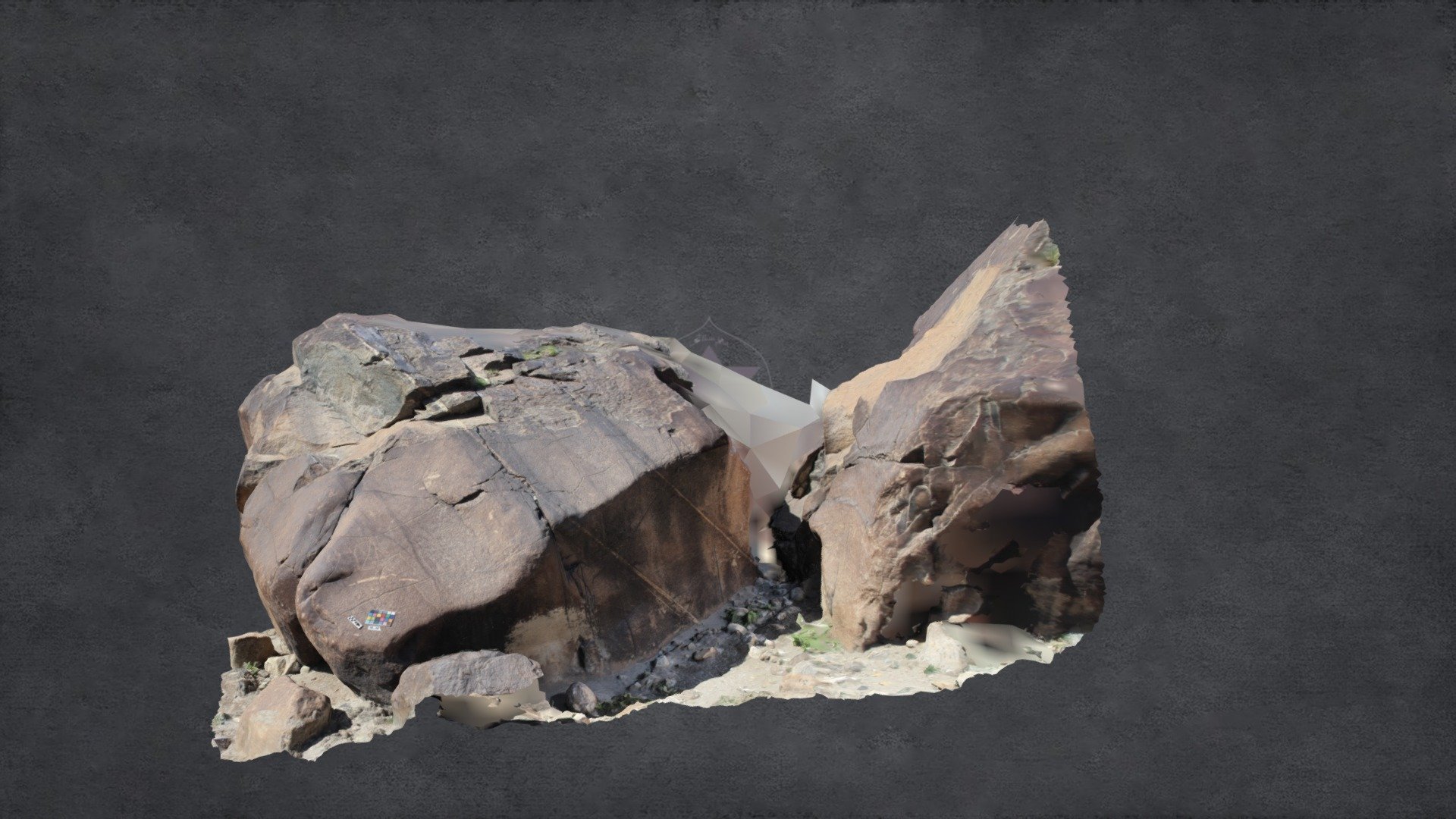 Rock Carving at Thakot (Rock 109) - 3D model by cvlablums [75ab760 ...