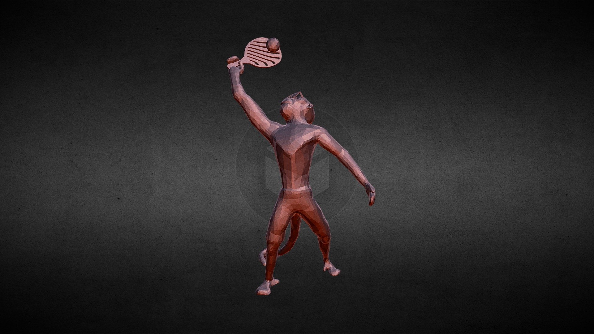 Monkey Racket Ball - 3D model by SeifEl-Akkad [75ab841] - Sketchfab