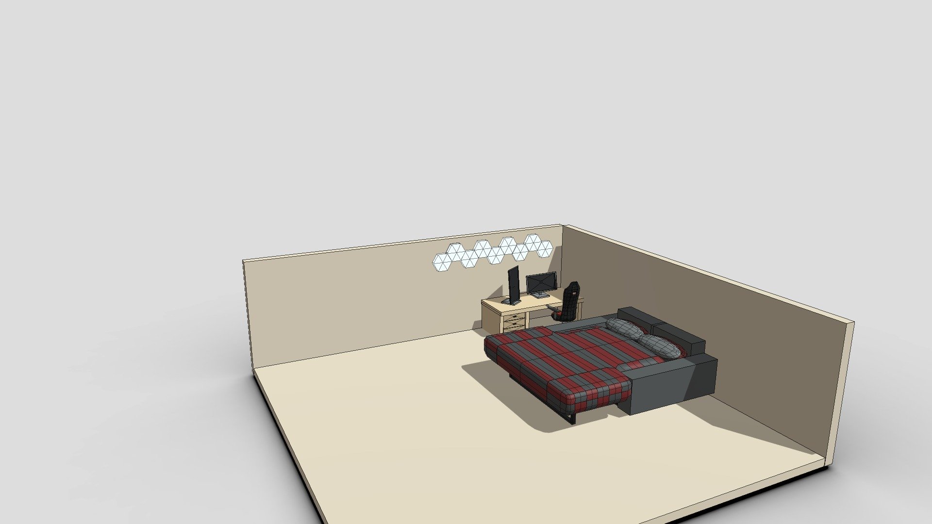 Desk Room WIP - Download Free 3D model by riichee [75abeca] - Sketchfab