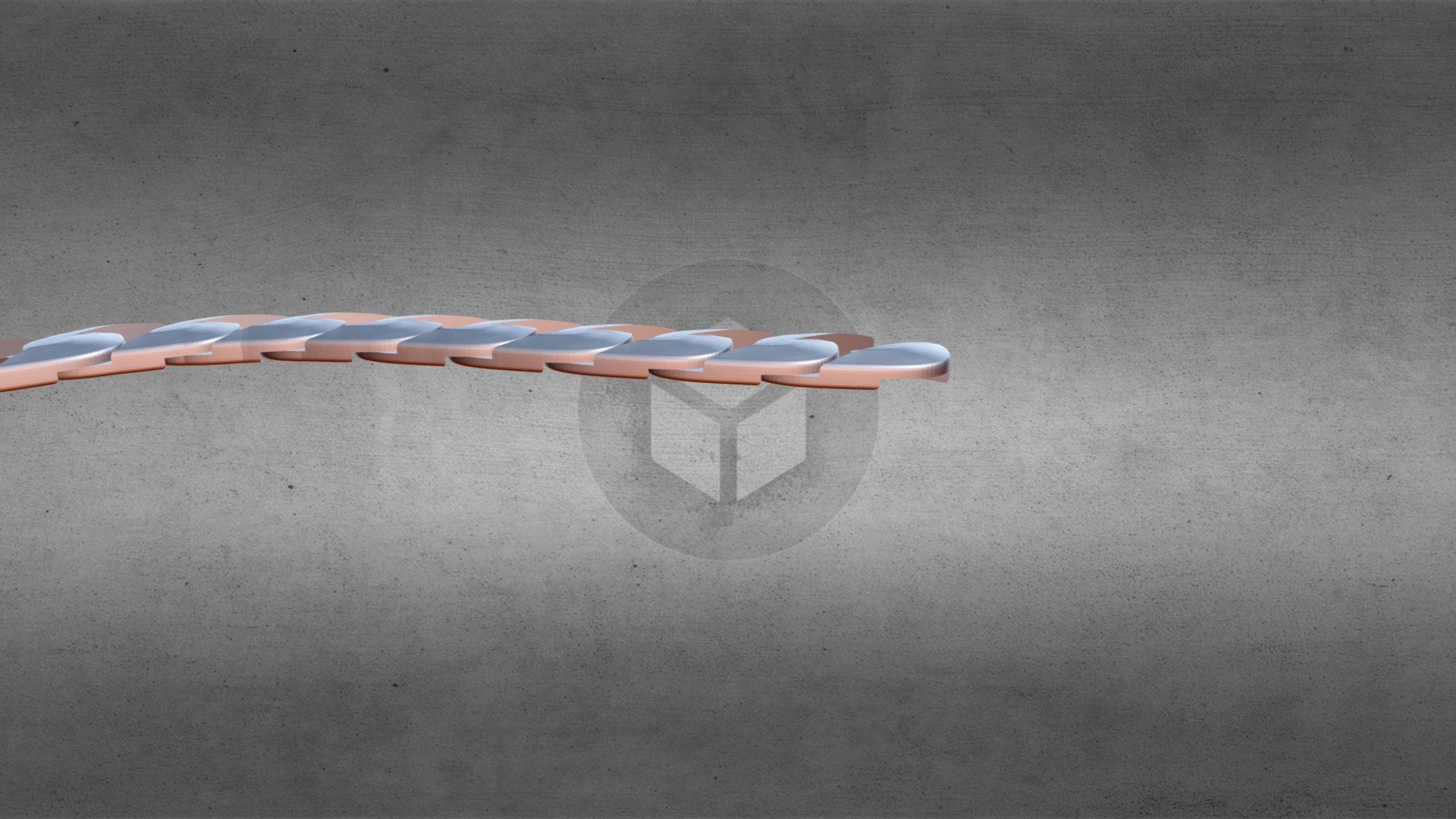 cuban chain2 - 3D model by Piotr Pawlowski (@piotr.pawlowski1) [75aeefa ...