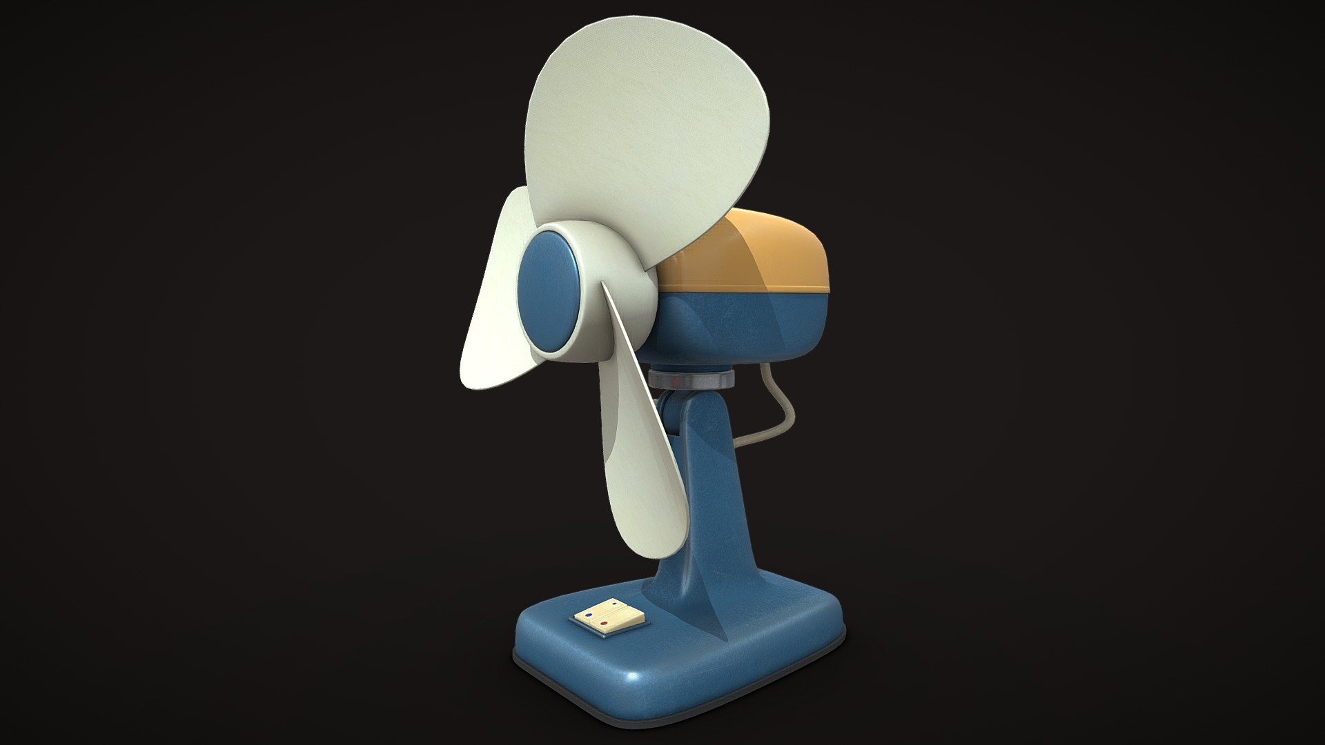 Vintage Fan - Download Free 3D model by donnichols [75aef1c] - Sketchfab