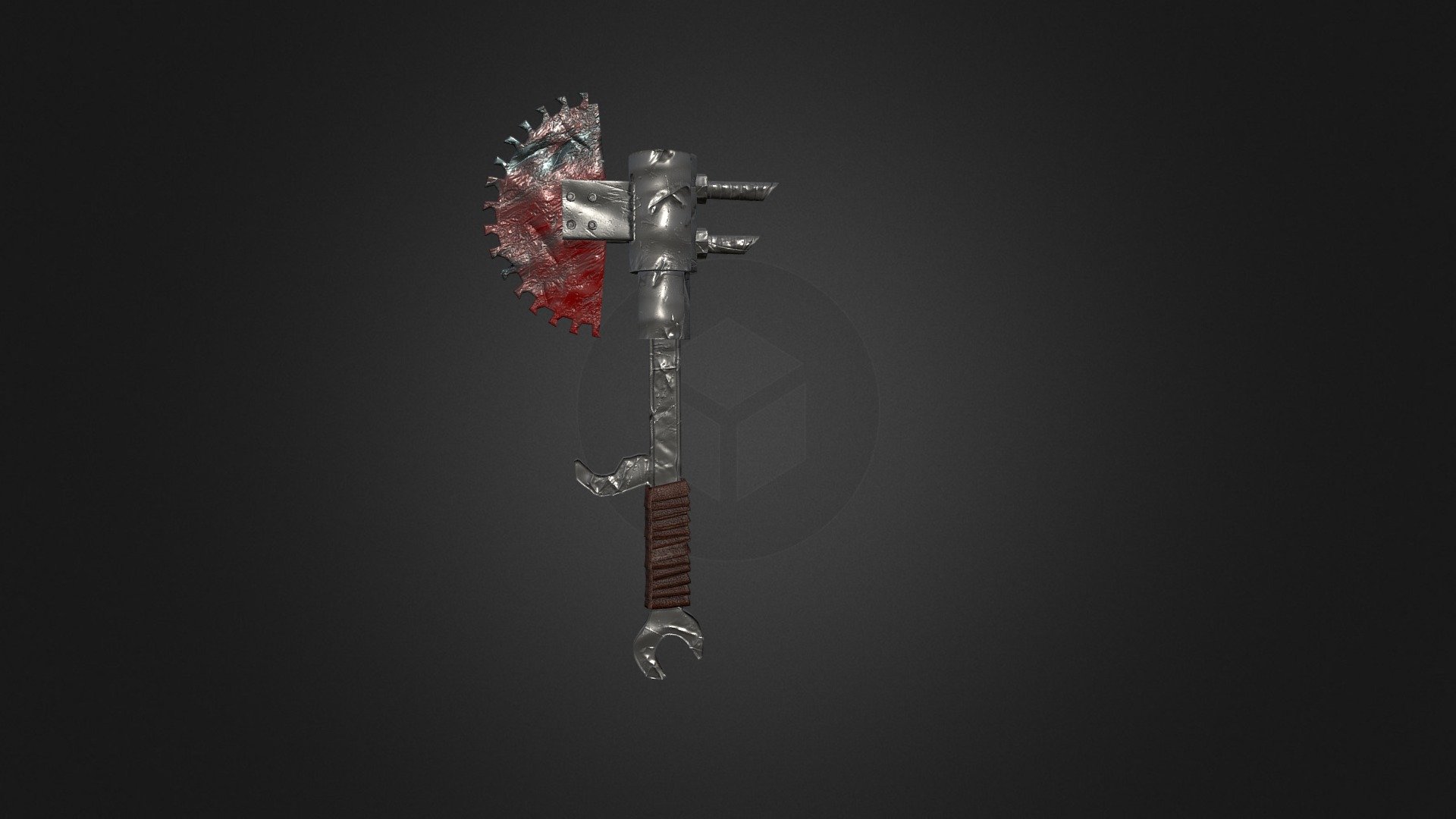 post-apocalypse handmade weapon - Download Free 3D model by MAKAFE228 ...