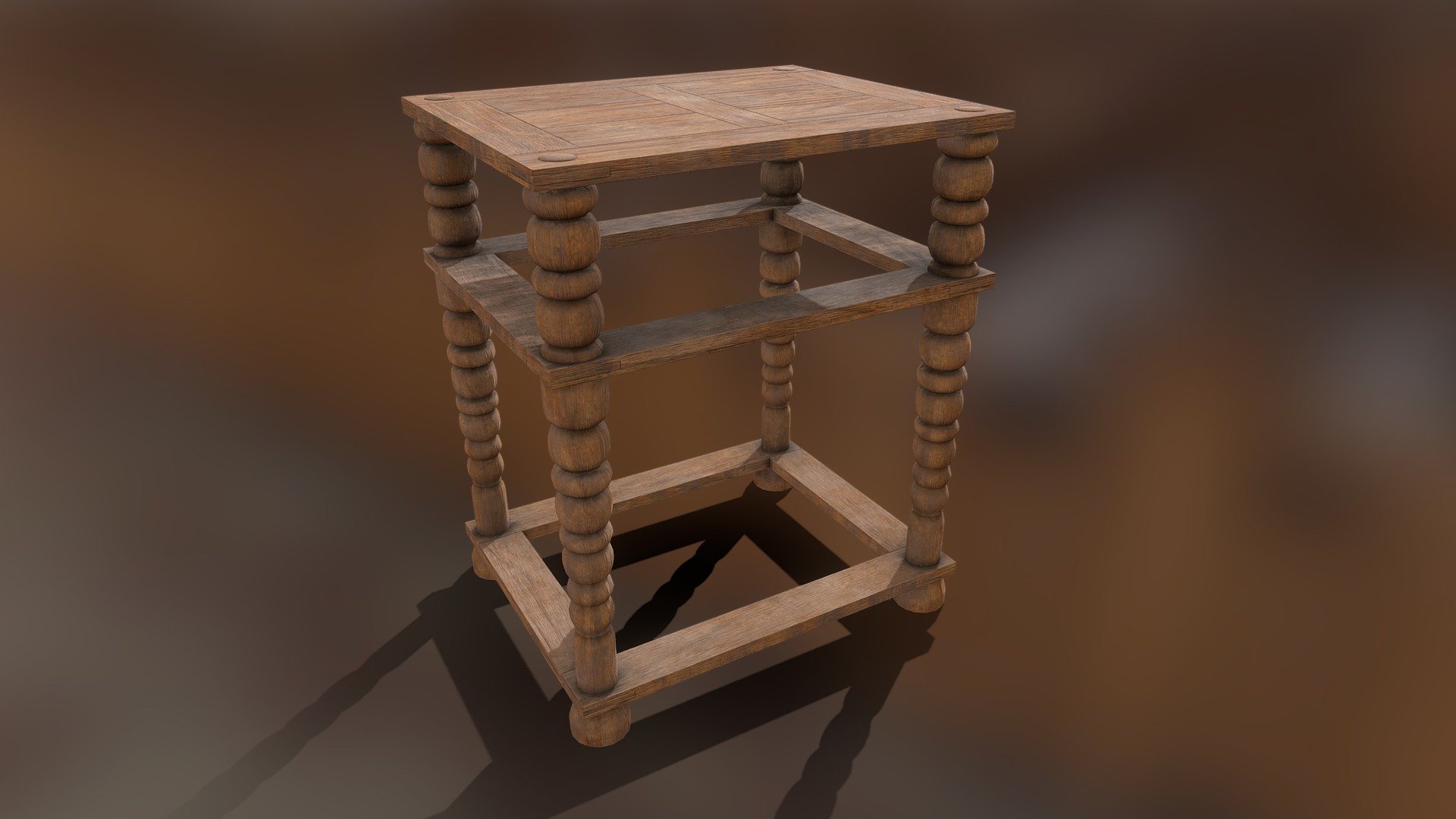 Small table - 3D model by visualdimension [75afbd8] - Sketchfab