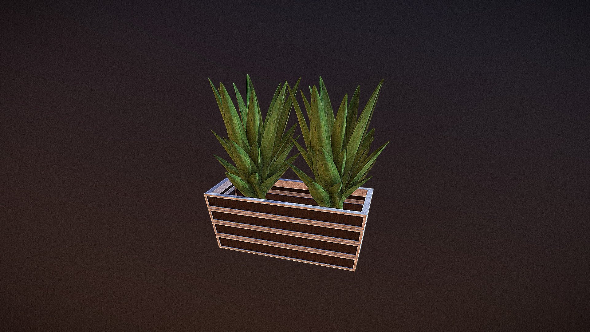 Flowerpot and Flower - Download Free 3D model by SS3D (@ss3dstudio ...