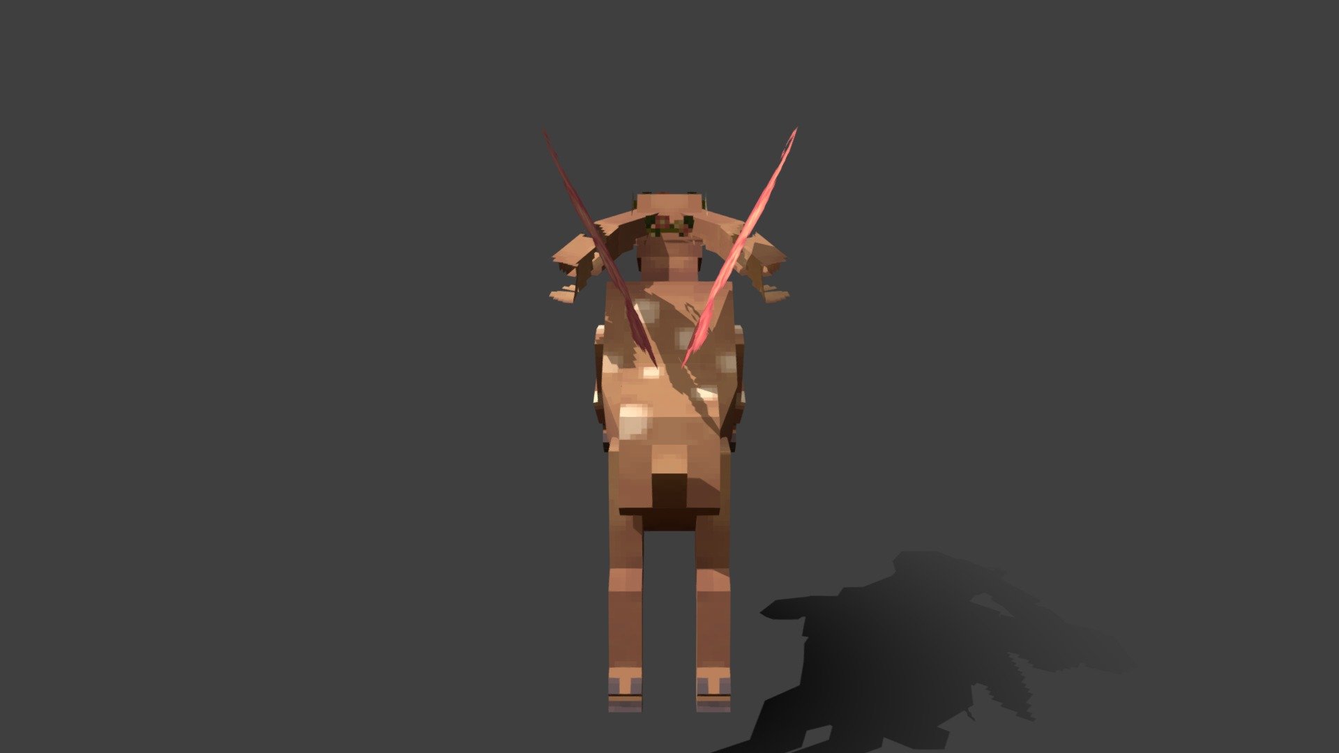 Animal final jump - 3D model by txyme [75b2564] - Sketchfab