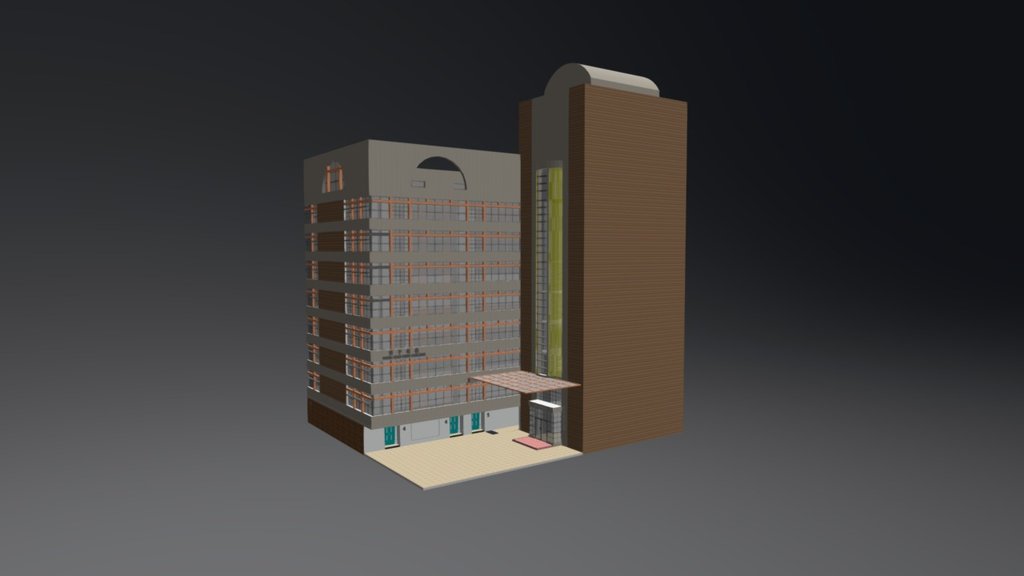 Wong Chue Meng Building by Gladys Zhao - 3D model by Gladys ...