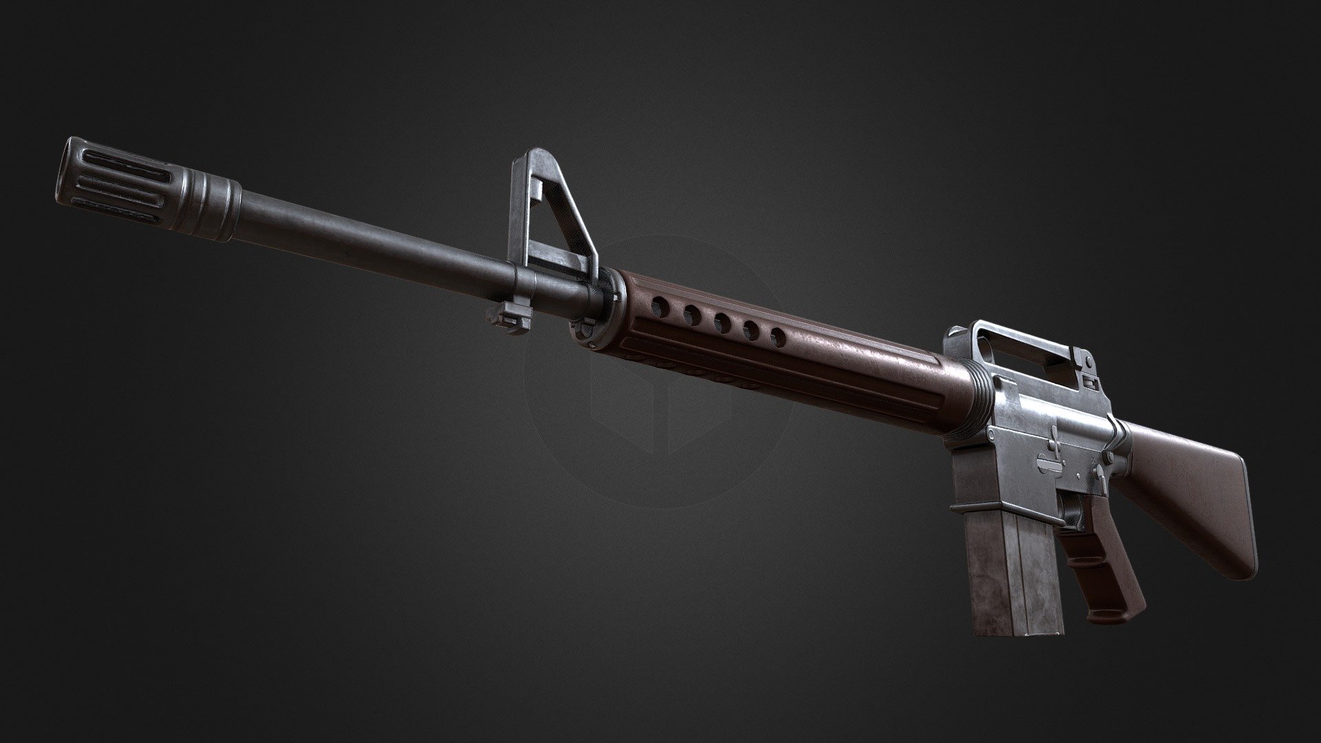 AR Rifle 10 - Download Free 3D model by TORI106 [75b2c30] - Sketchfab