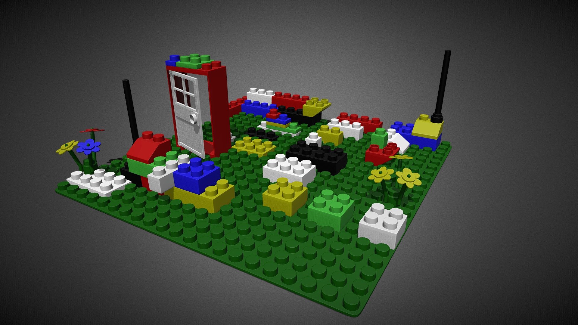 Lego - 3D model by afroyotta [75b3fcb] - Sketchfab