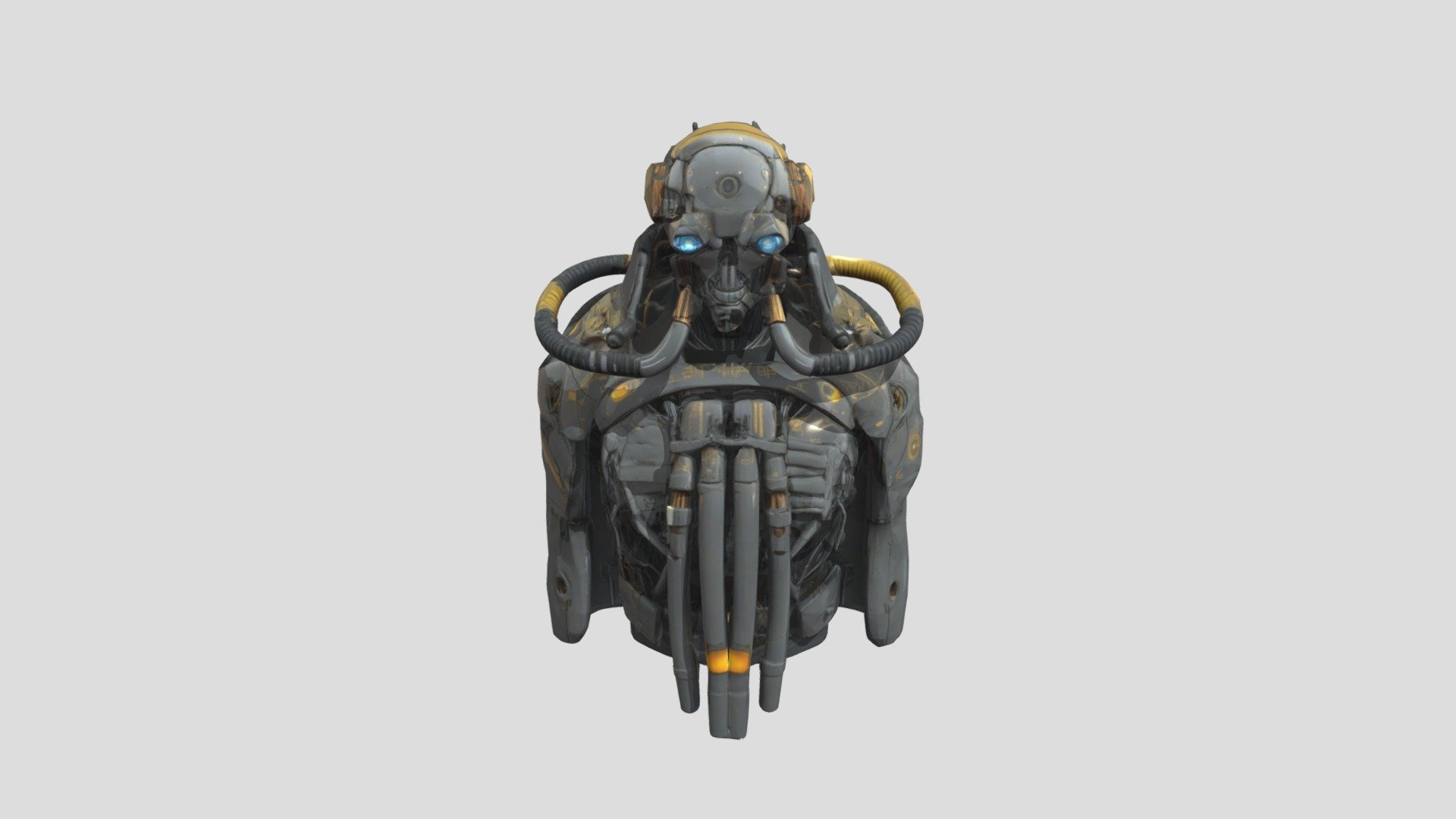 Cyber Sentinel - Download Free 3D model by 𝖟𝖙𝖗𝖟𝖙𝖗 (@ztrztr3) [75b568f] - Sketchfab