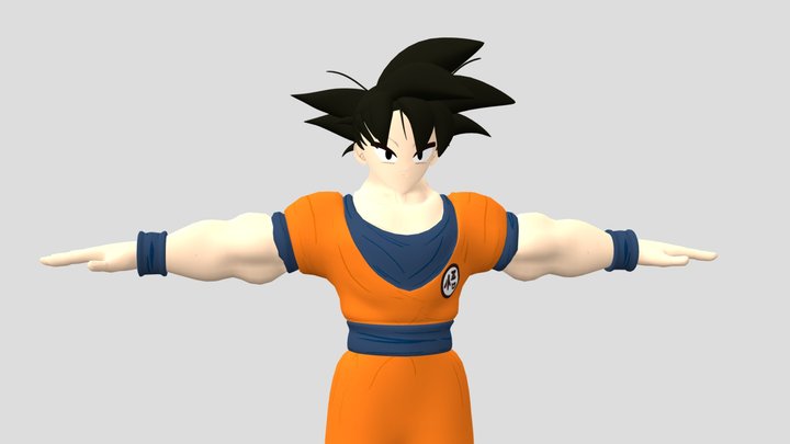Goku 3D models - Sketchfab