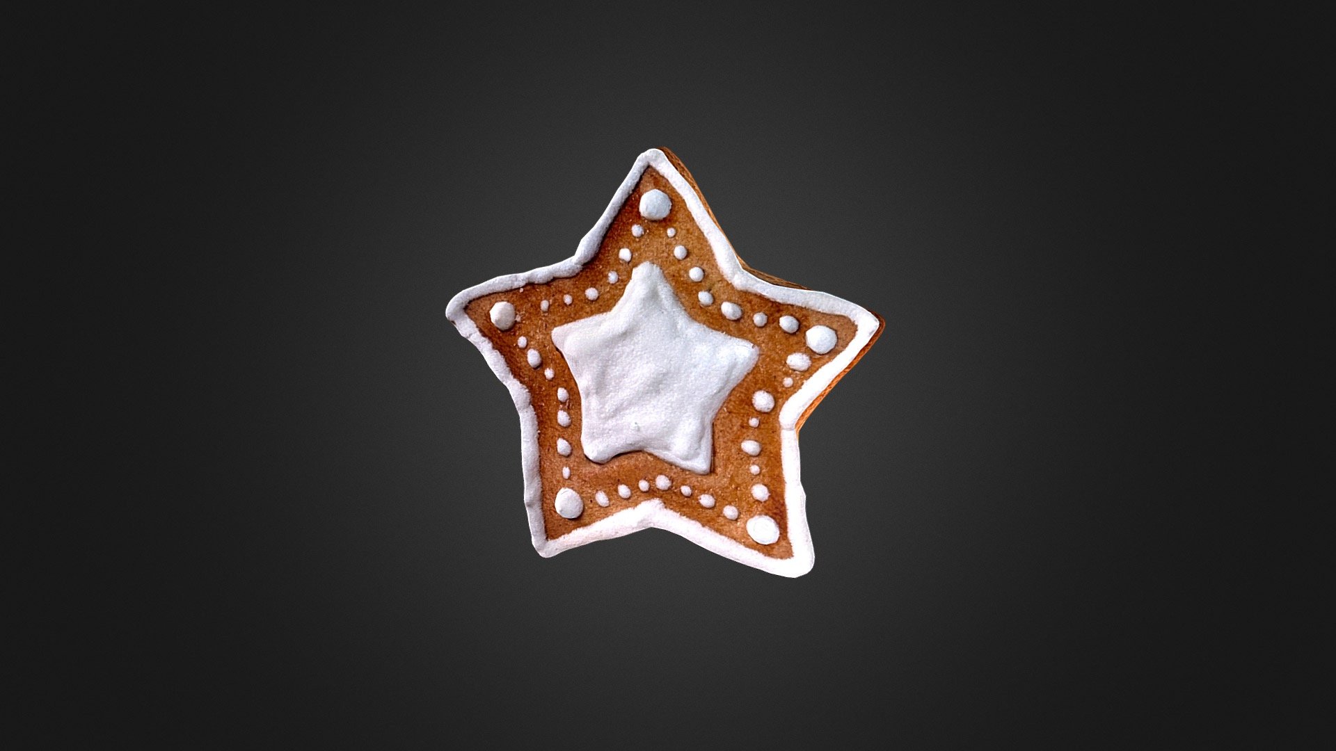 Gingerbread Star (LowPoly) - Buy Royalty Free 3D model by redline3678 ...