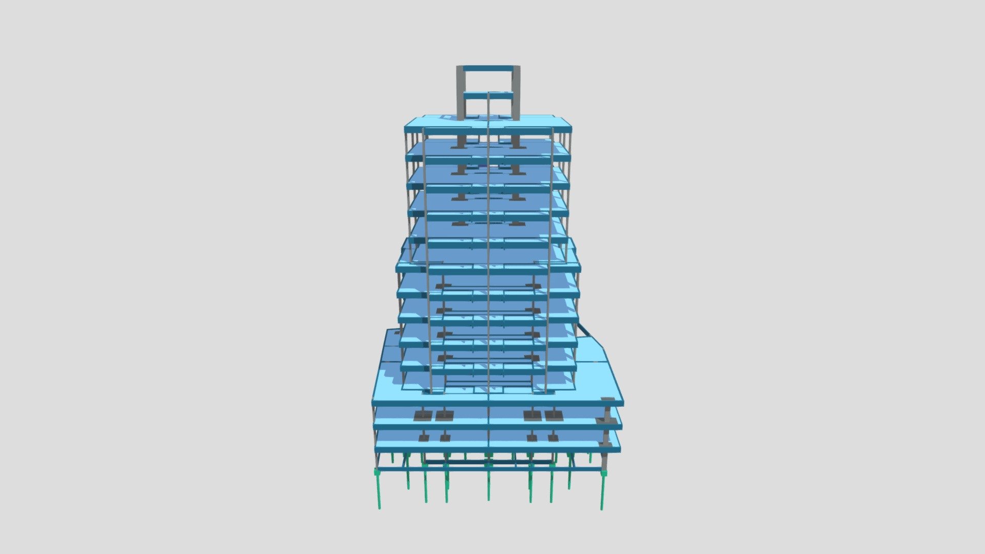 Projeto Básico v1 - Senger - 3D model by deltaengenharia [75ba750] - Sketchfab