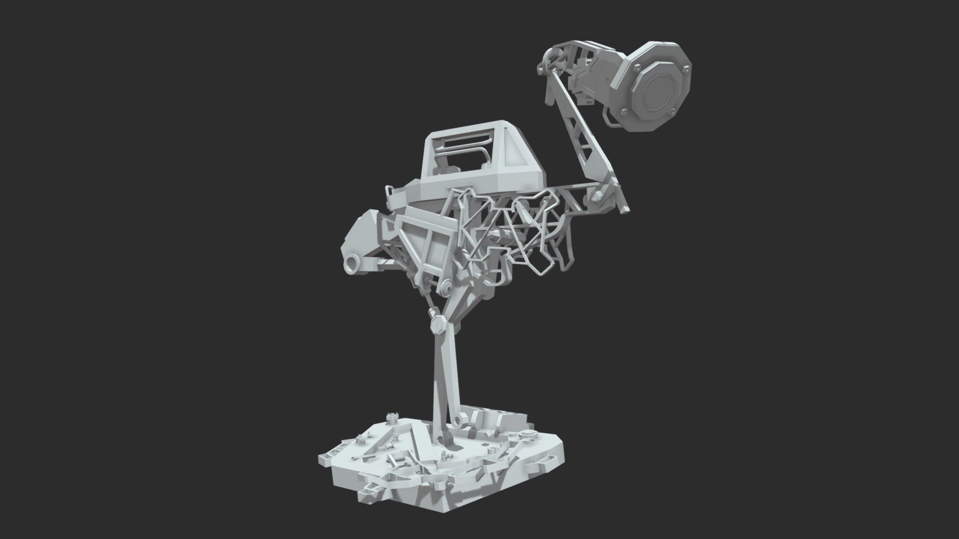 Scifi Dodo - Download Free 3D model by theovasilis [75bd976] - Sketchfab