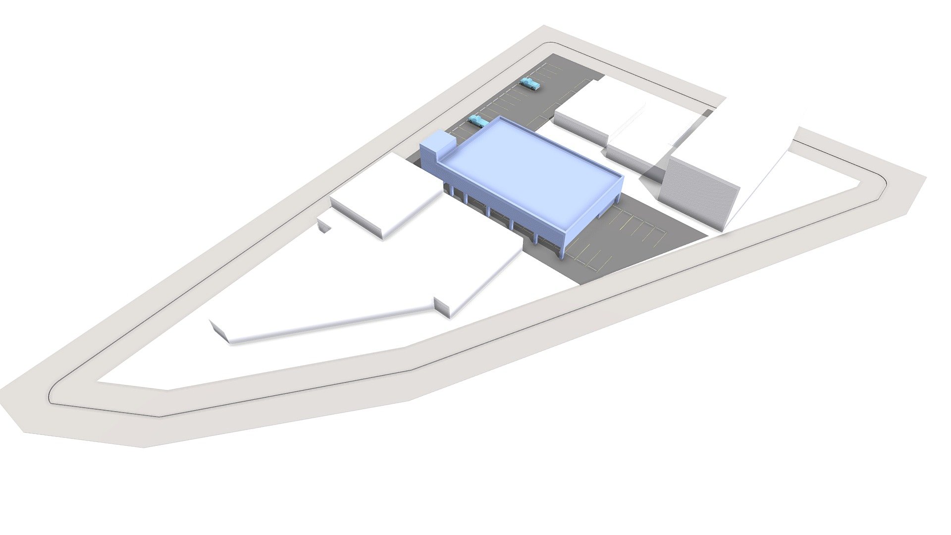 Dentist Office - Massing Study - 3D model by M3 Design Group (@m3 ...