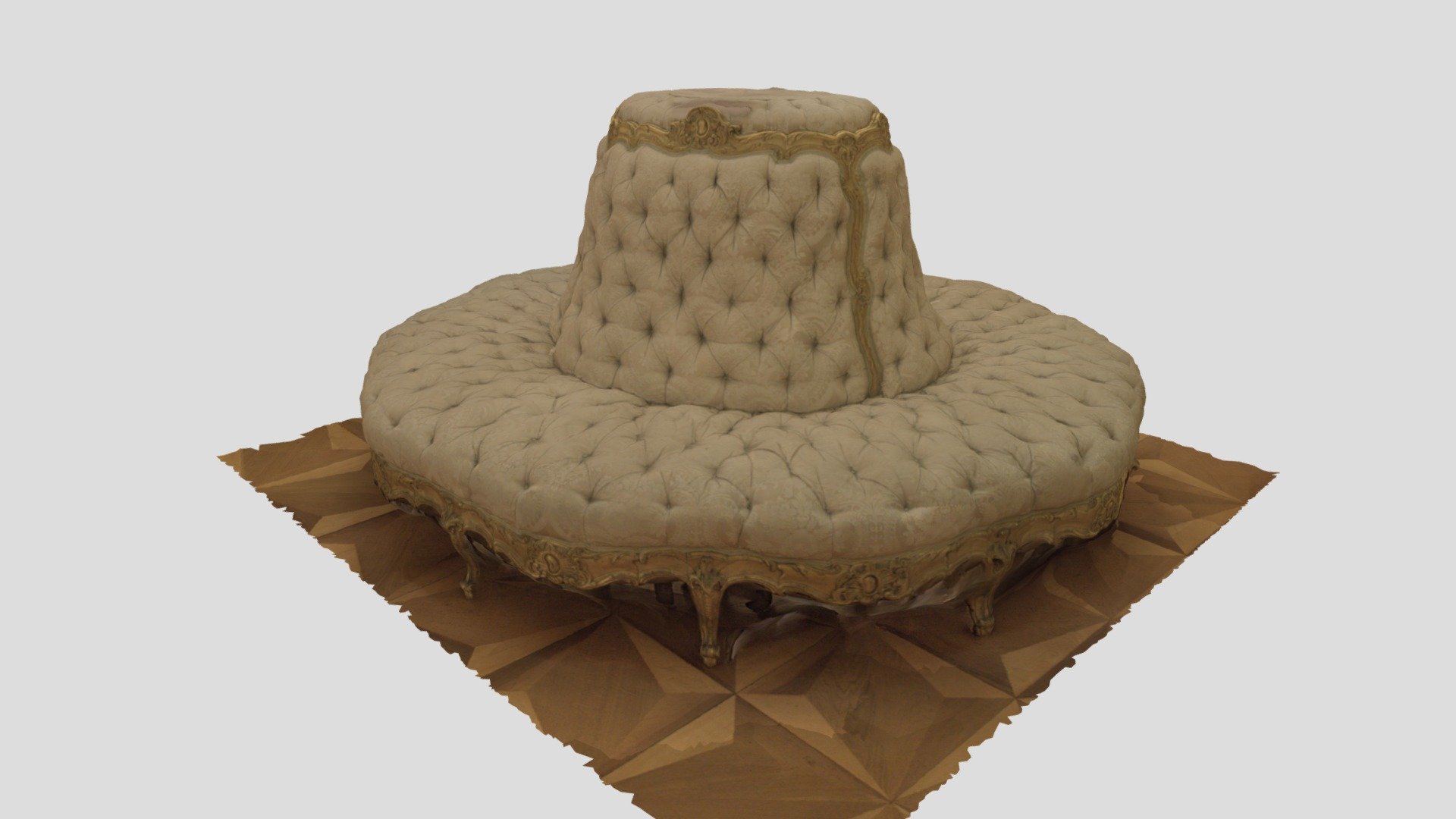 Century Old Round Sofa - Download Free 3D model by laszlog (@seniowa ...