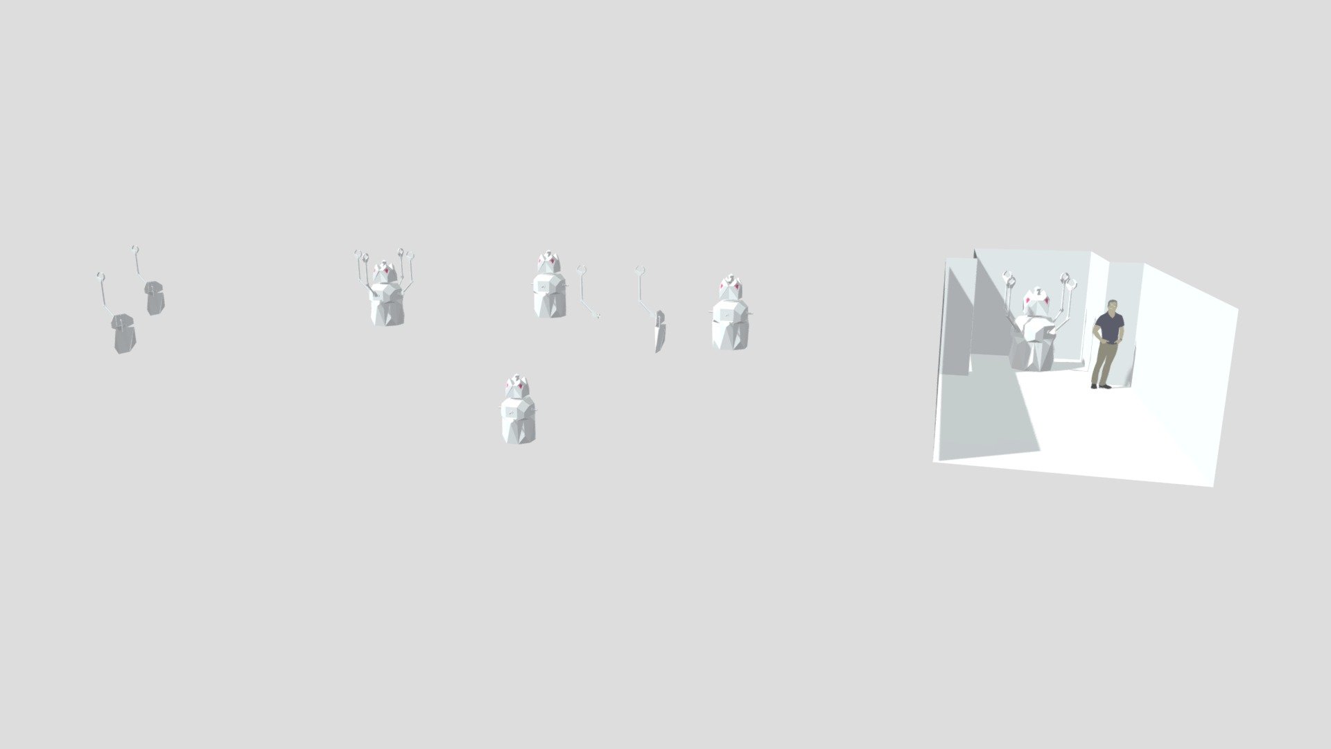 Bot Thing2 - 3D model by Troy L. Coots (@troycoots) [75bfd85] - Sketchfab