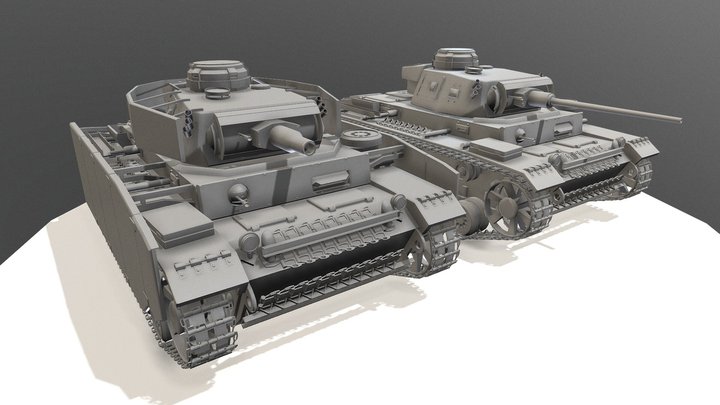 Panzer3 3D models - Sketchfab