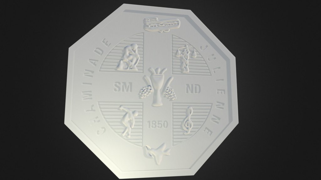 Medallion - 3D model by ccs [75c2d3a] - Sketchfab